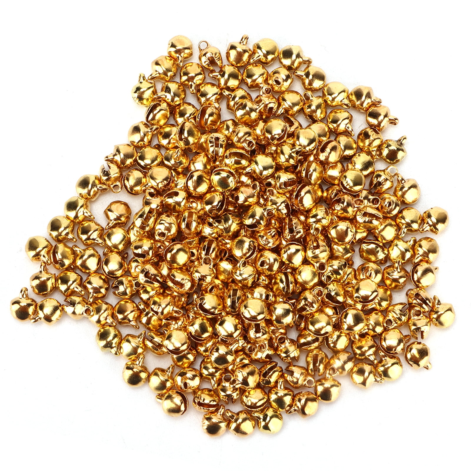 Fyydes 300pcs Small Iron Jingle Bells, Mini Bells for Craft, Jewelry ...