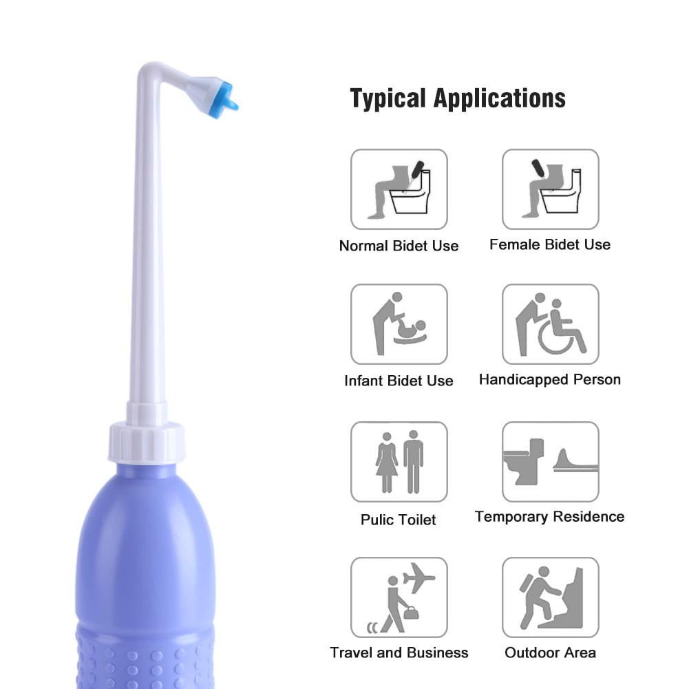 Fyydes, As Picture Shown Plastic Manual Handheld Bidet - Walmart.com