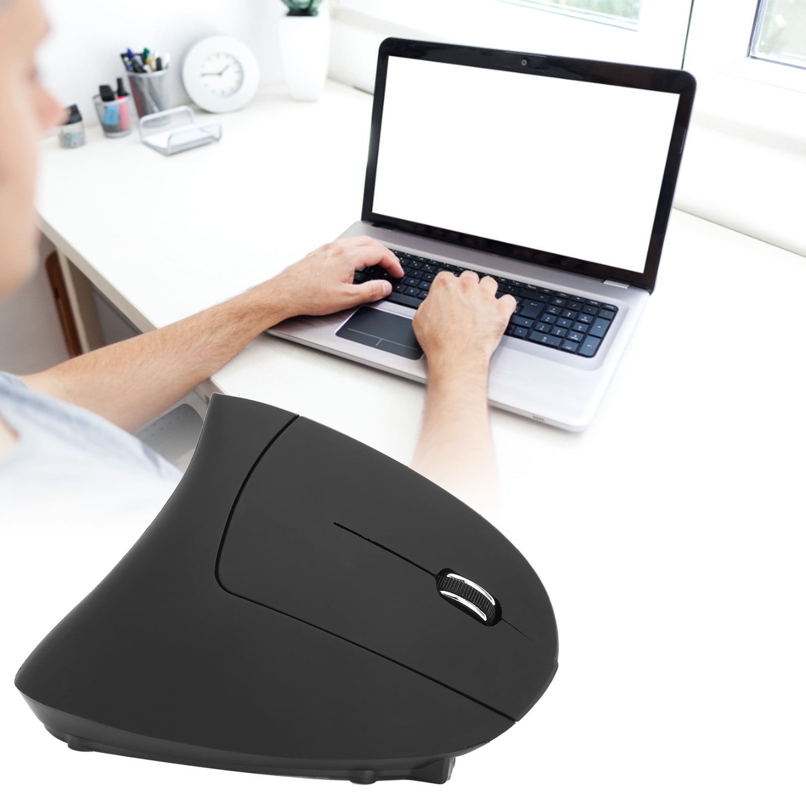 Fyydes Computer Mouse,Carpal Tunnel Mouse,Vertical Mouse Wireless ...