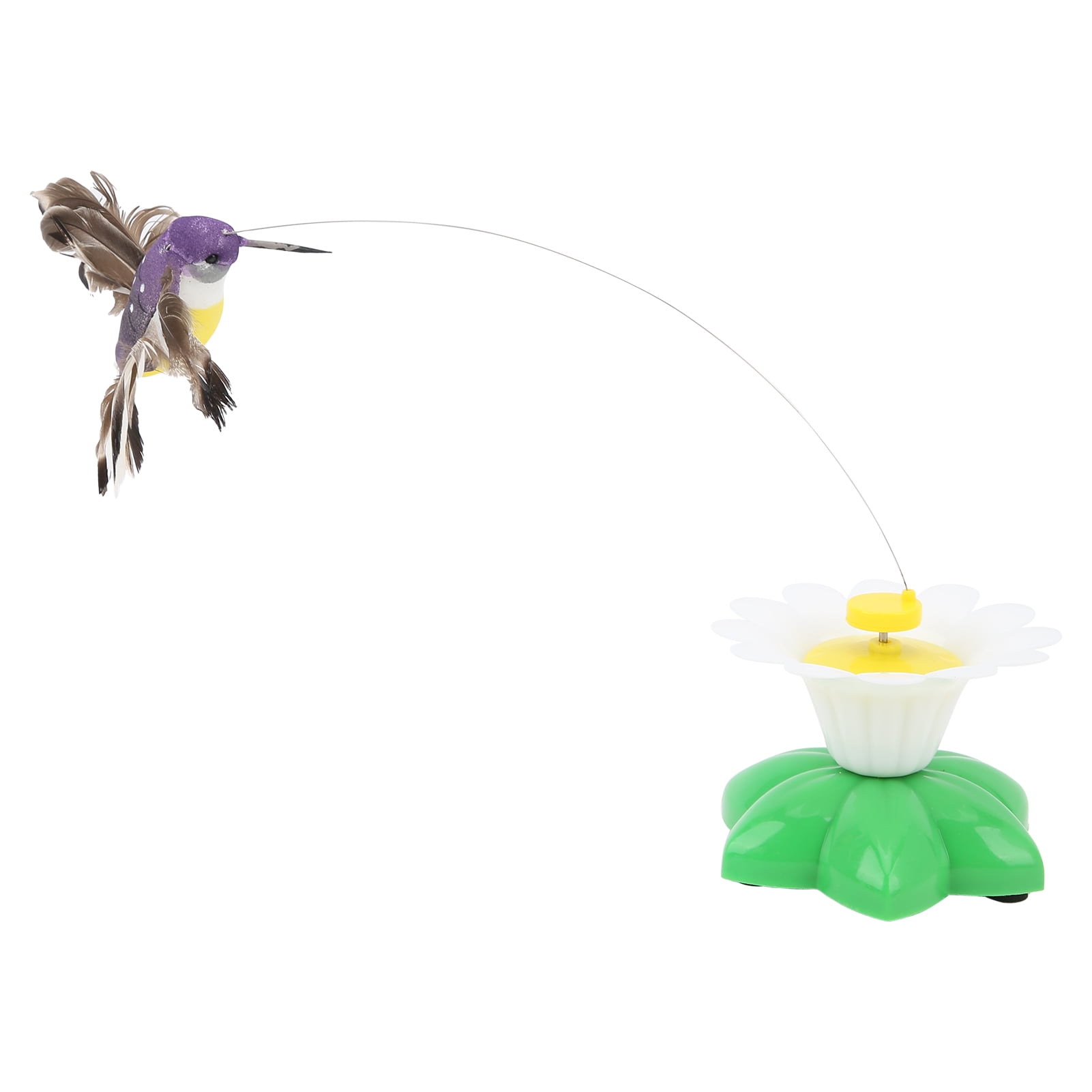 Fyydes Electric Flying Bird Cat Toy with Rotating Action, Green ...