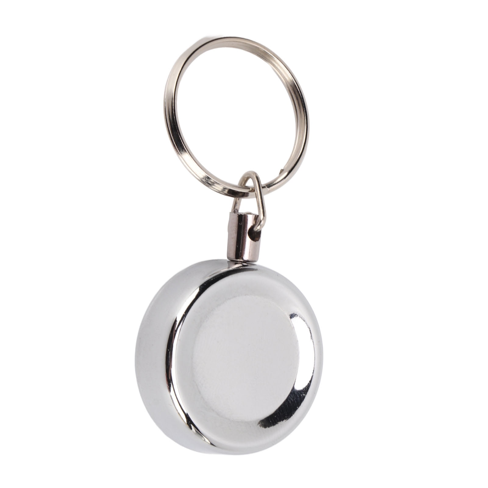 Fyydes High Resilience Steel Wire Keychain Metal Retractable Key Chain ...