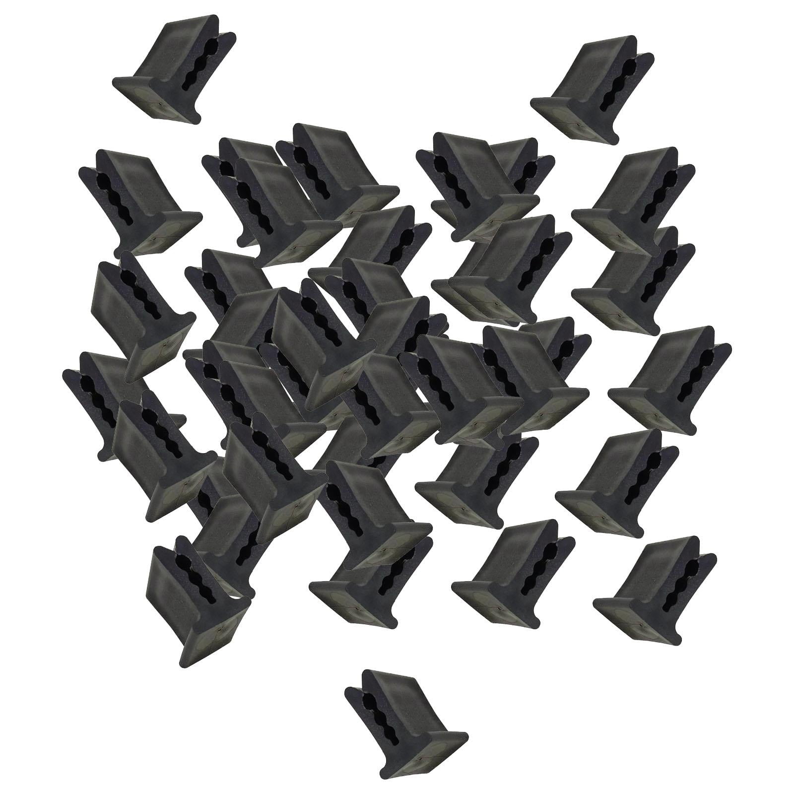 Fzaqwen 100 Pieces Greenhouse Film Clamps Lightweight for 2-5mm Steel ...