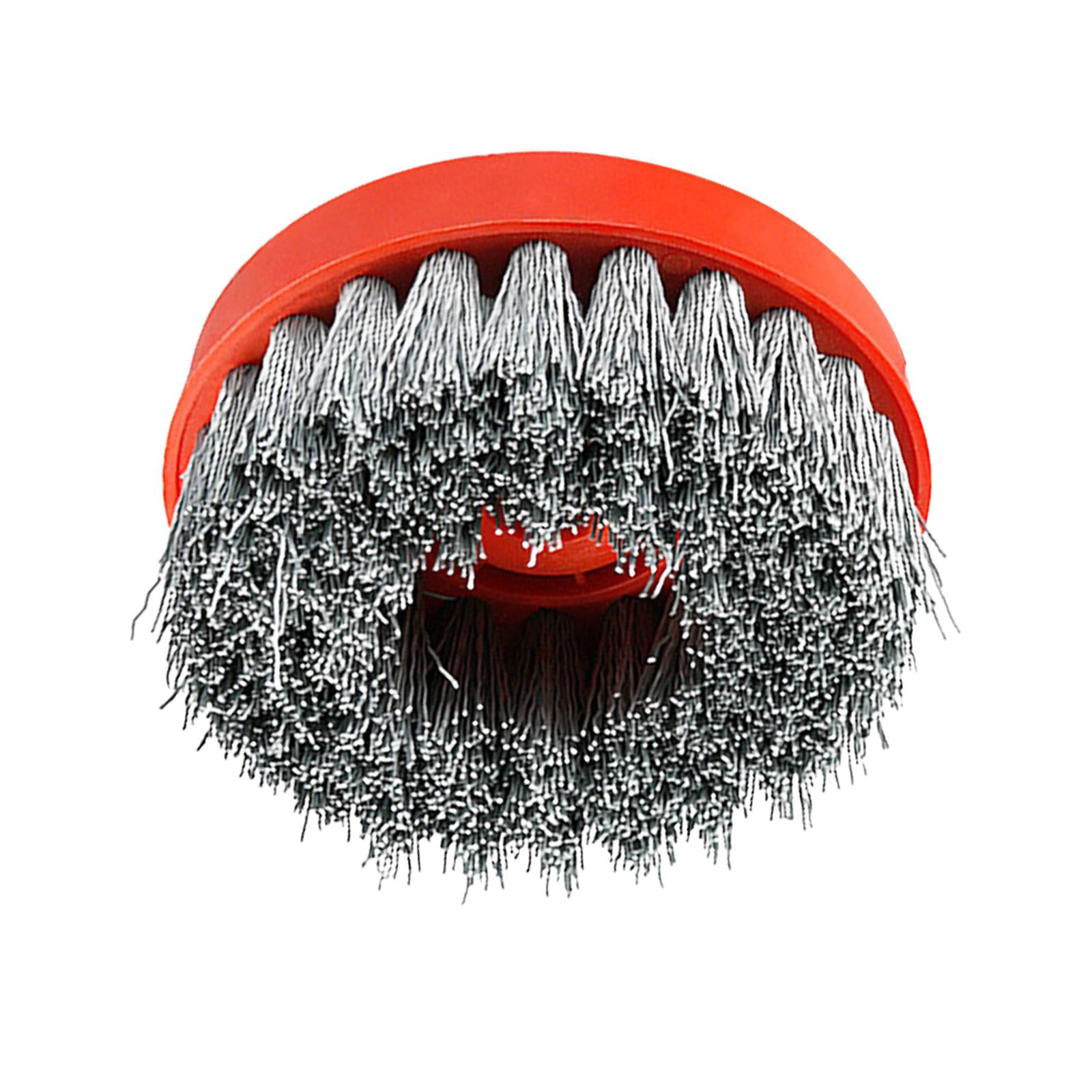Fzaqwen 4 Inch Brush, M14 Thread, Round Professional Granite Marble ...