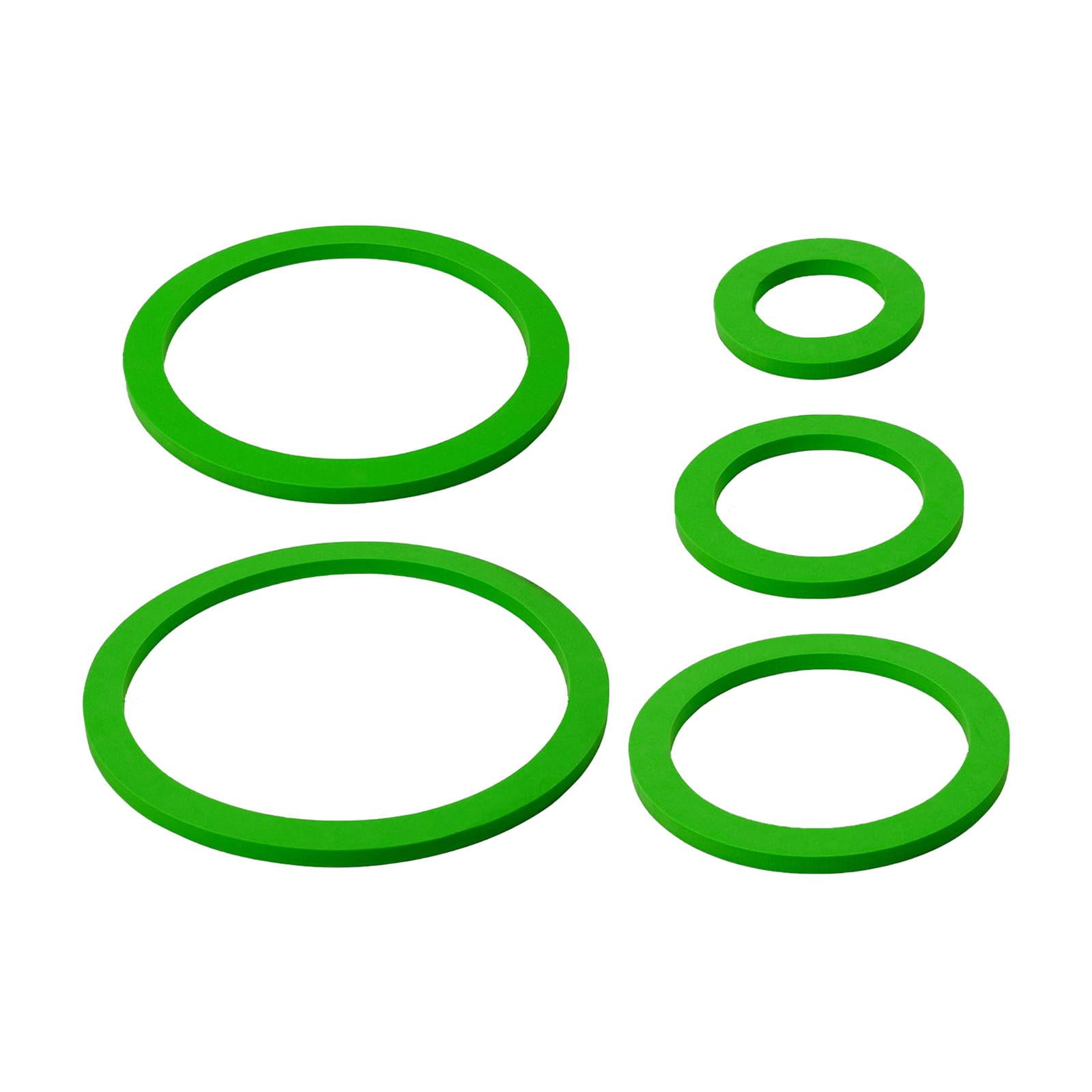 Fzaqwen 5 Pieces Aquarium Floating Plant Trough Fish Feeding Rings EVA ...