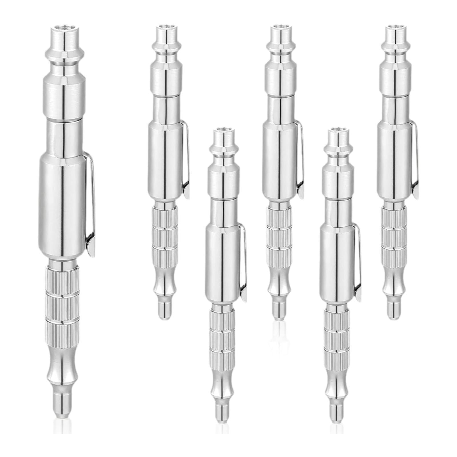 Fzaqwen 6Pcs 1/4" i/M Type Plug Air Blow Aluminium for Circuit Board ...