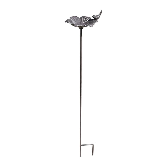 Fzaqwen Bird Bath Birdbath Water Bowl with Stake Bird Feeder for Yard ...