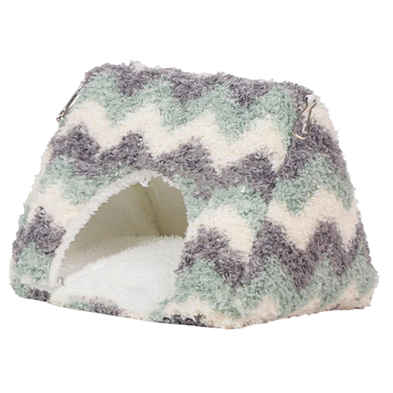 Fzaqwen Bird Nest Soft Flannel Bird Tent Thick Washable Cave Bed Parrot ...