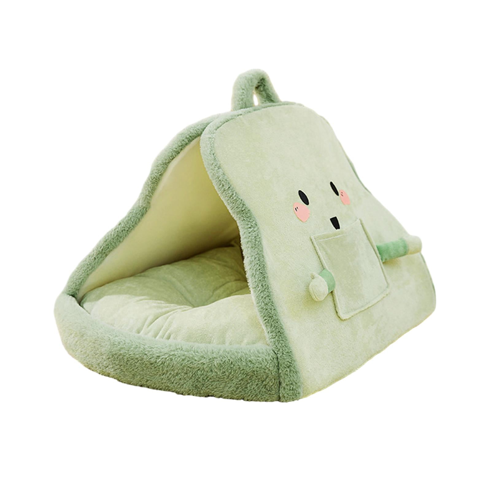 Fzaqwen Cat House Autumn Winter Sleeping Toast Shaped Washable Soft ...