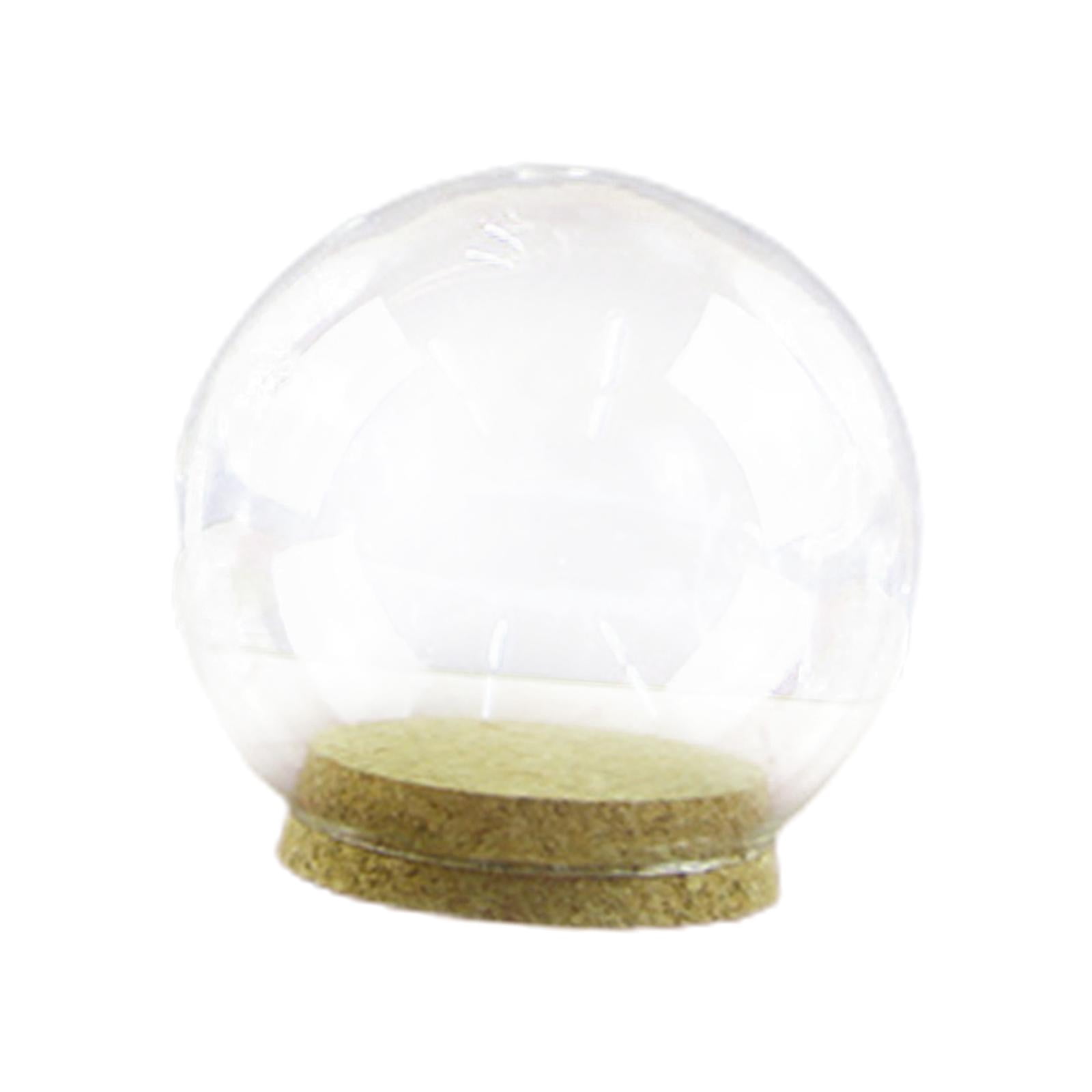 Fzaqwen Clear Display Dome with Base Home Decoration Crafts Dustproof ...