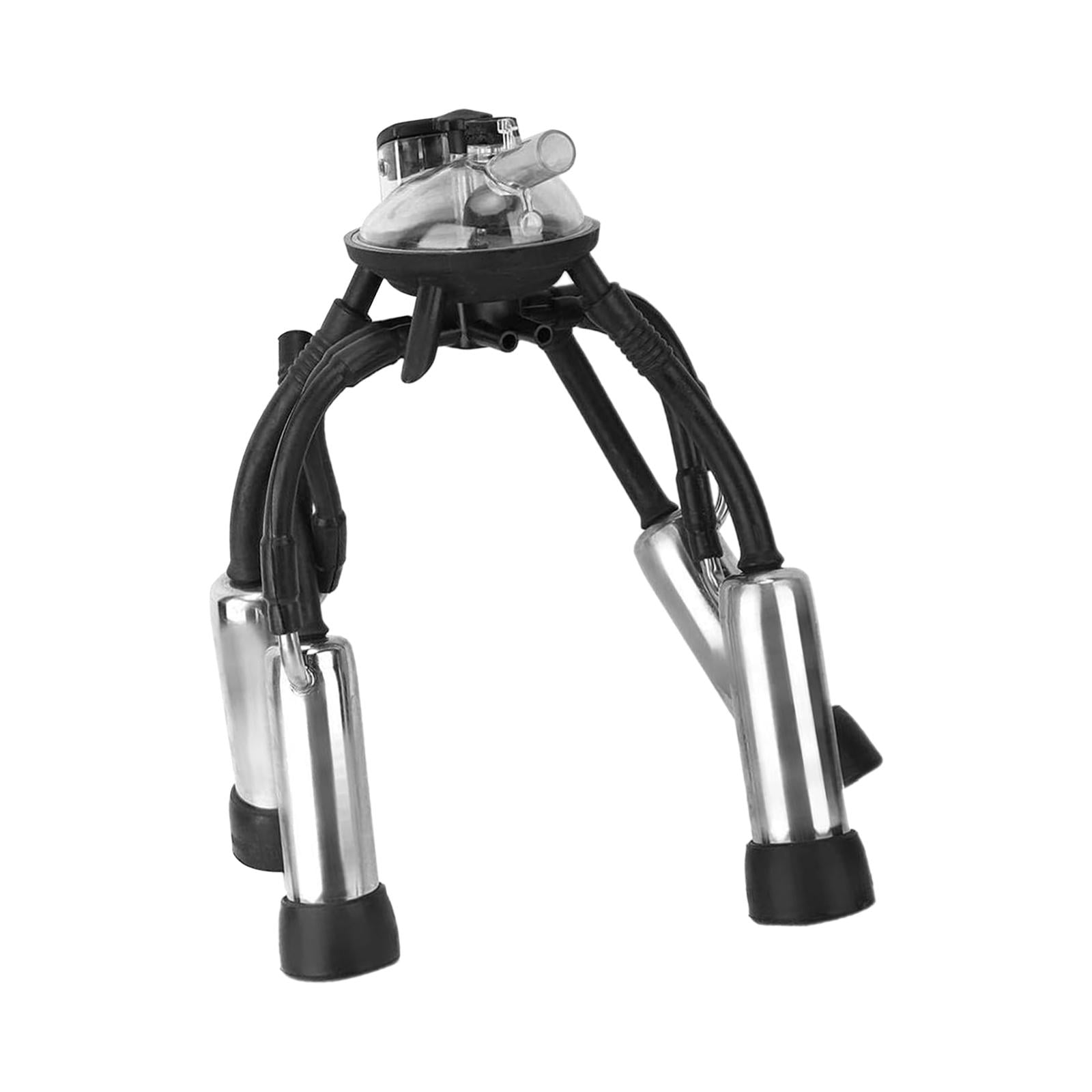 Fzaqwen Cow Milking Cluster with Hook, Transparent Lid, Milk Gripper ...