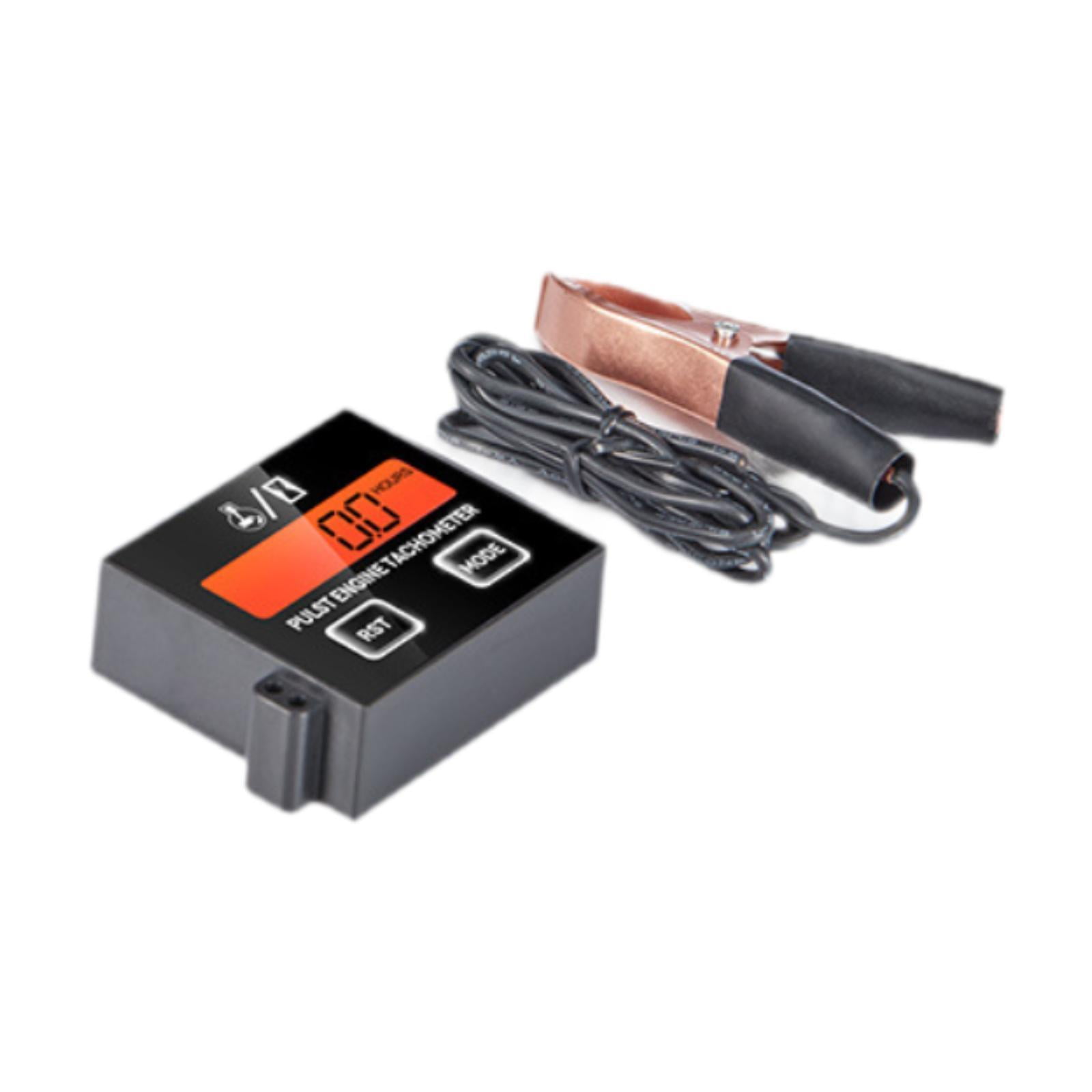 Fzaqwen Digital Tachometer Tach Gauge Handheld LCD Display Screen ...