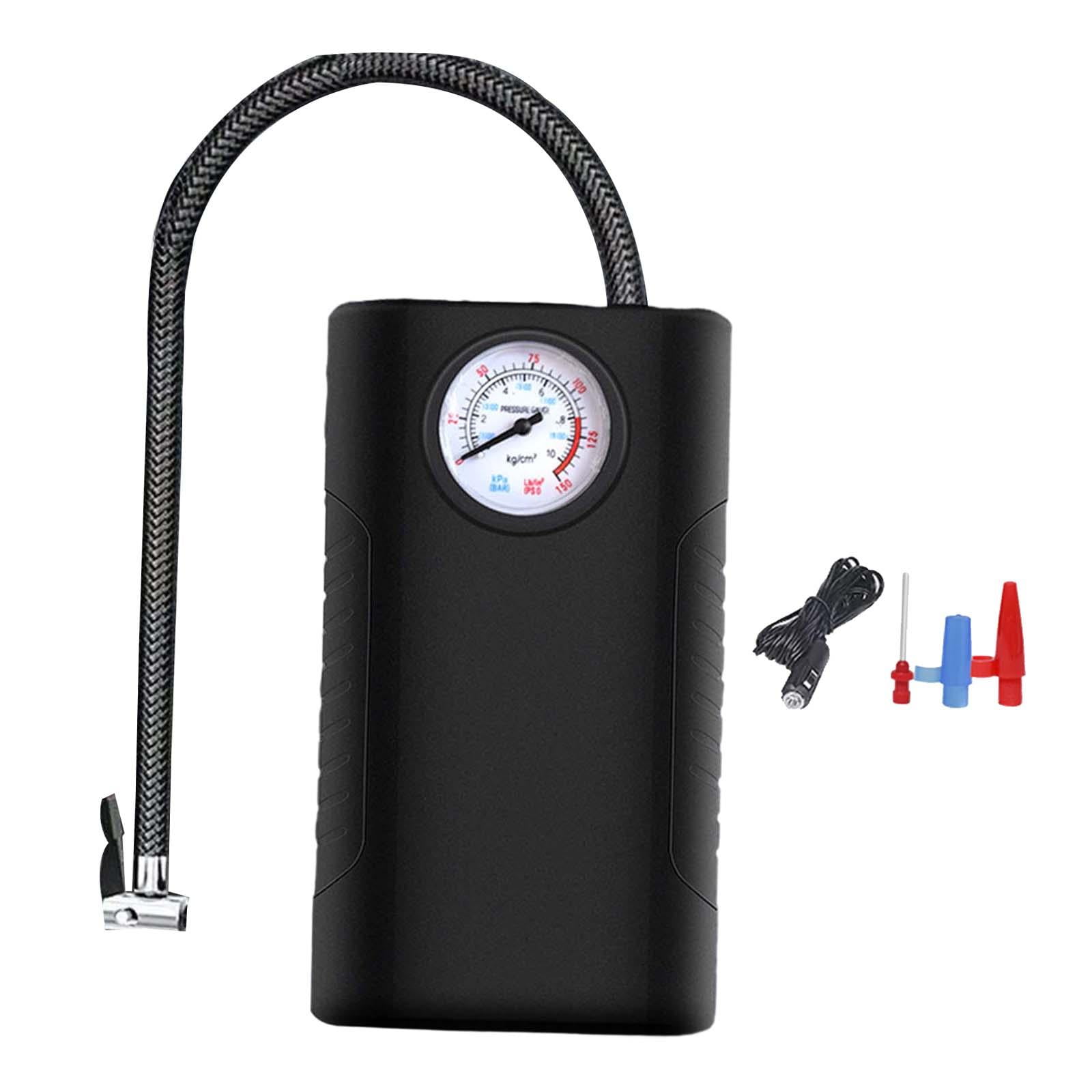 Fzaqwen Electric Corded Car Tire Air Inflator with Pressure Gauge ...