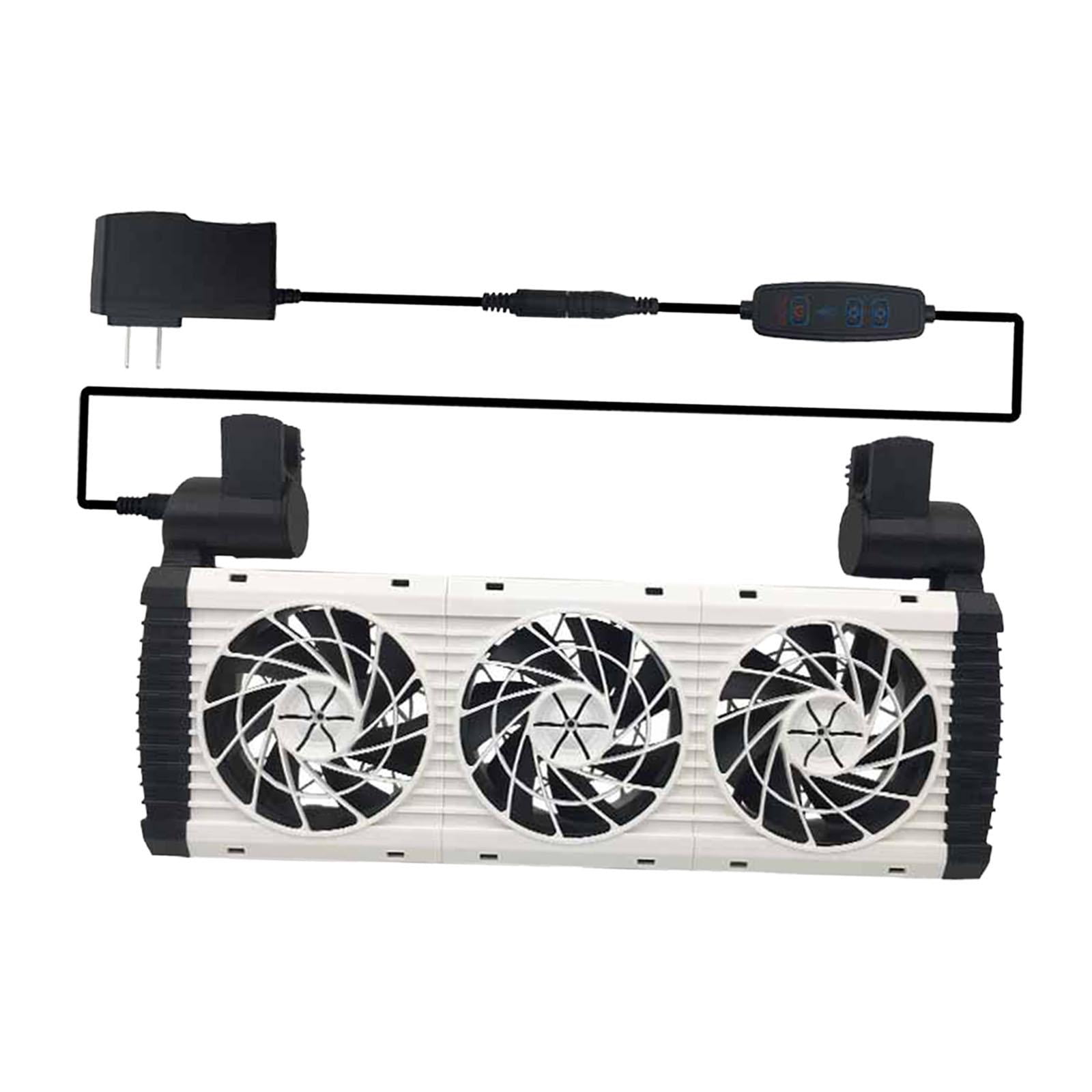 Fzaqwen Fish Tank Chiller Quiet for Fish Tank Aquarium Cooling Fan for ...