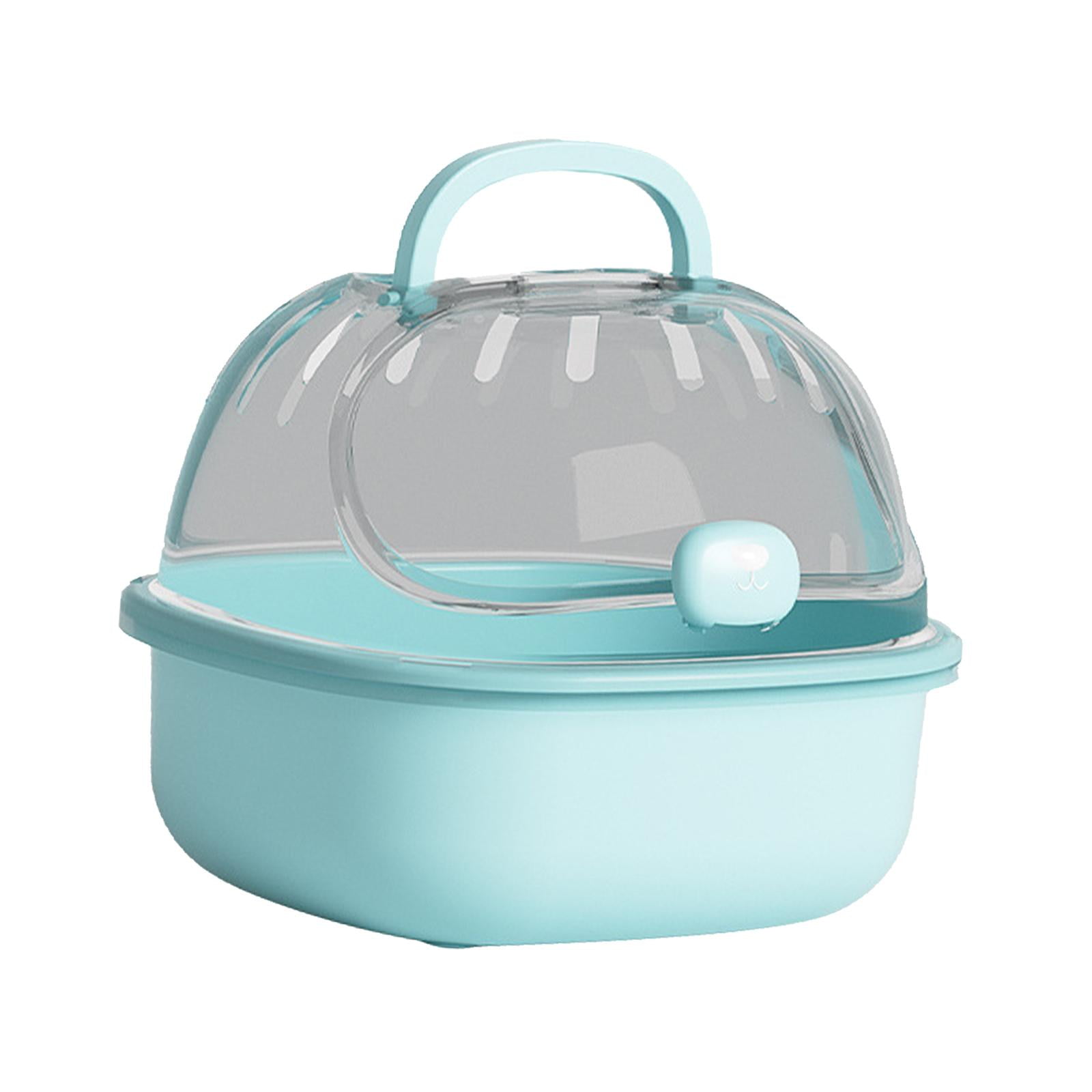 Fzaqwen Hamster Carry Case Cage with Water Bottle Large Habitat Guinea ...