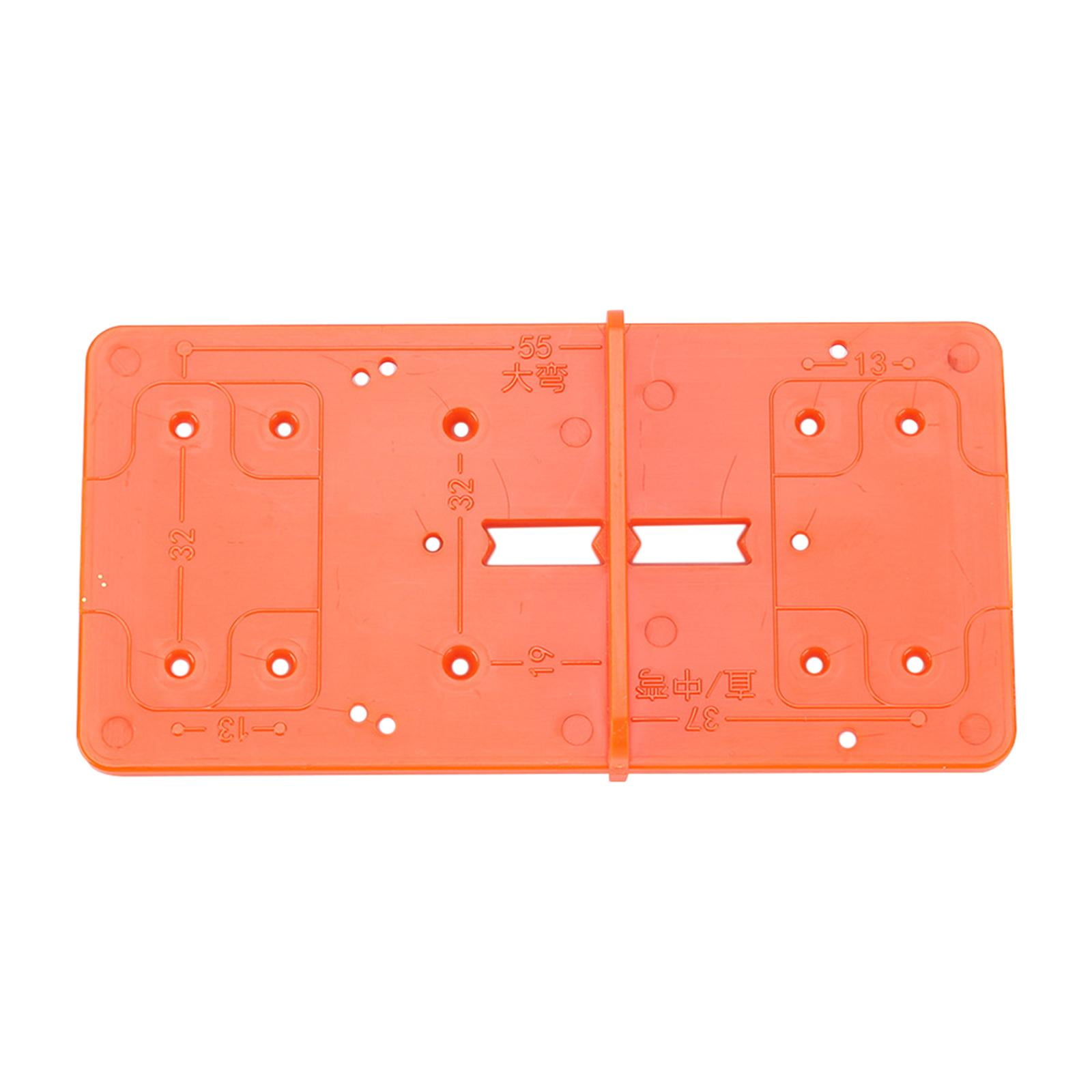 Fzaqwen Hinge Drill Jig Hole Guide Slotting Locators Hinge Template Jig ...