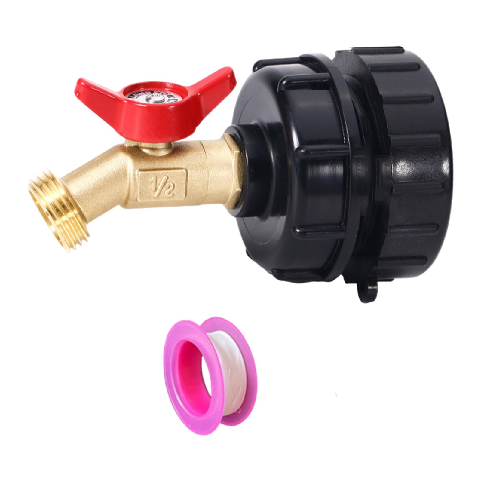 Fzaqwen IBC Tote Adapter Water Tote Hose Adaptor Simple Installation 2. ...