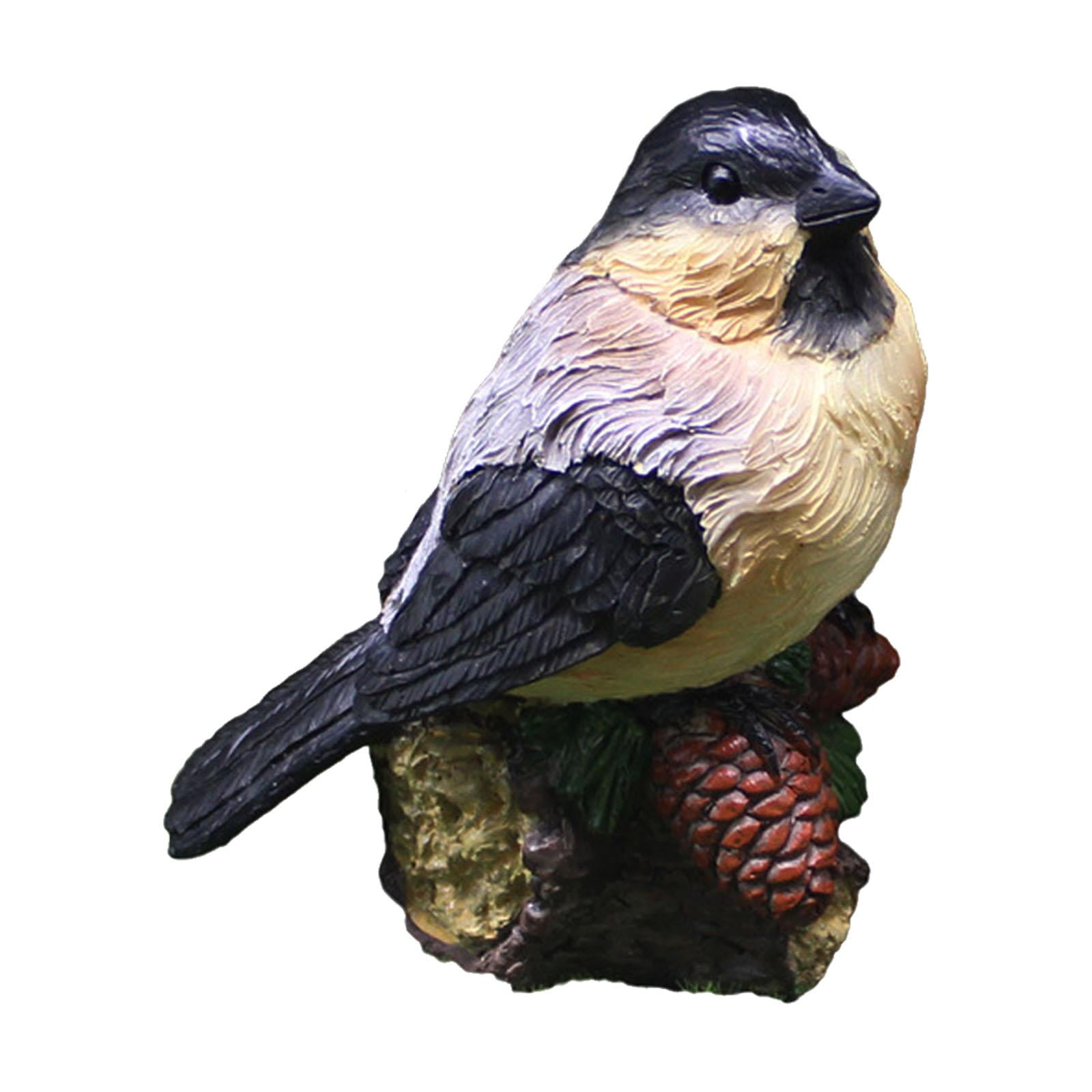 Fzaqwen Miniature Bird Figurines Accessories Bird Model Toys Bird ...