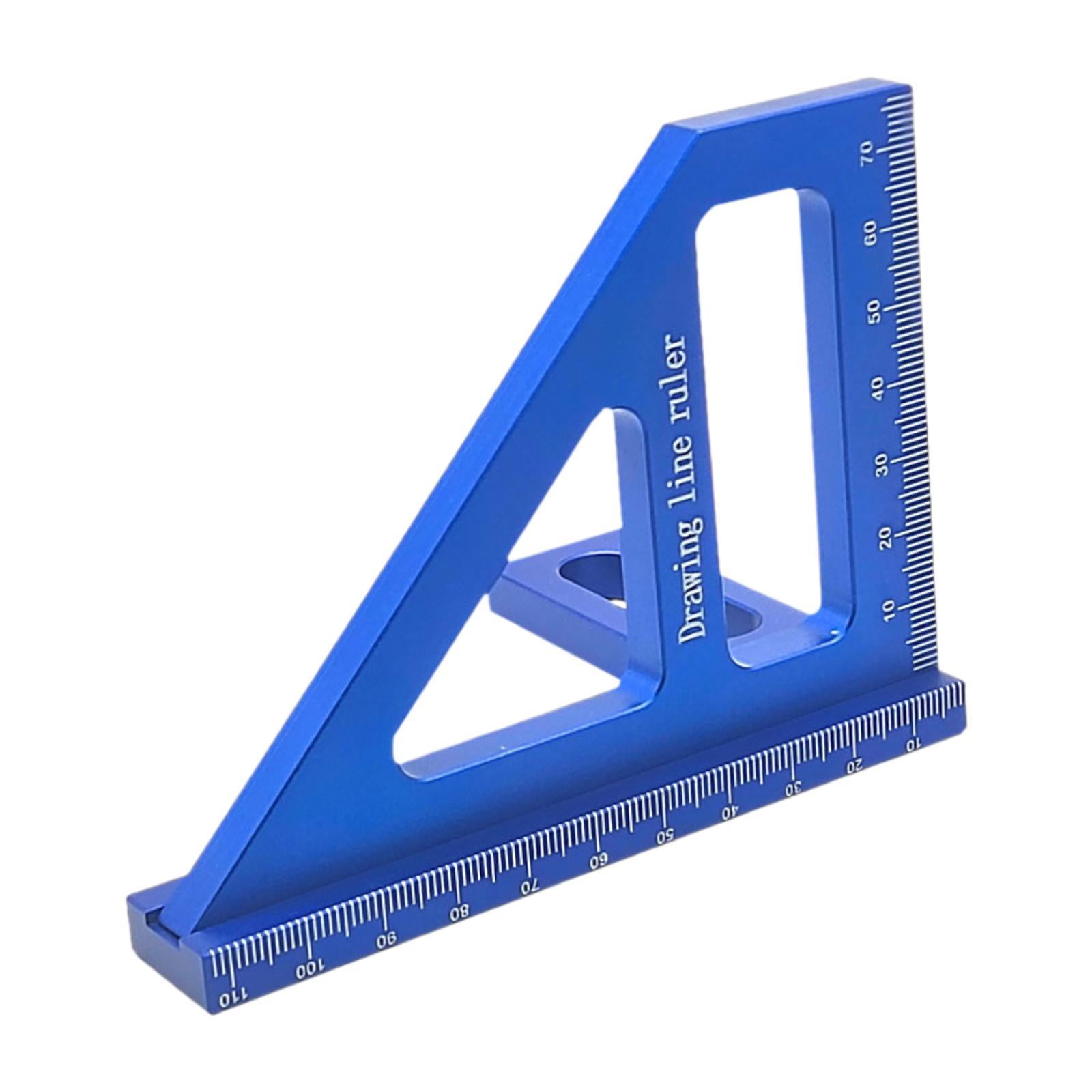 Fzaqwen Multi Angle Measuring Ruler 45/90 Degree Ruler for Carpenter ...