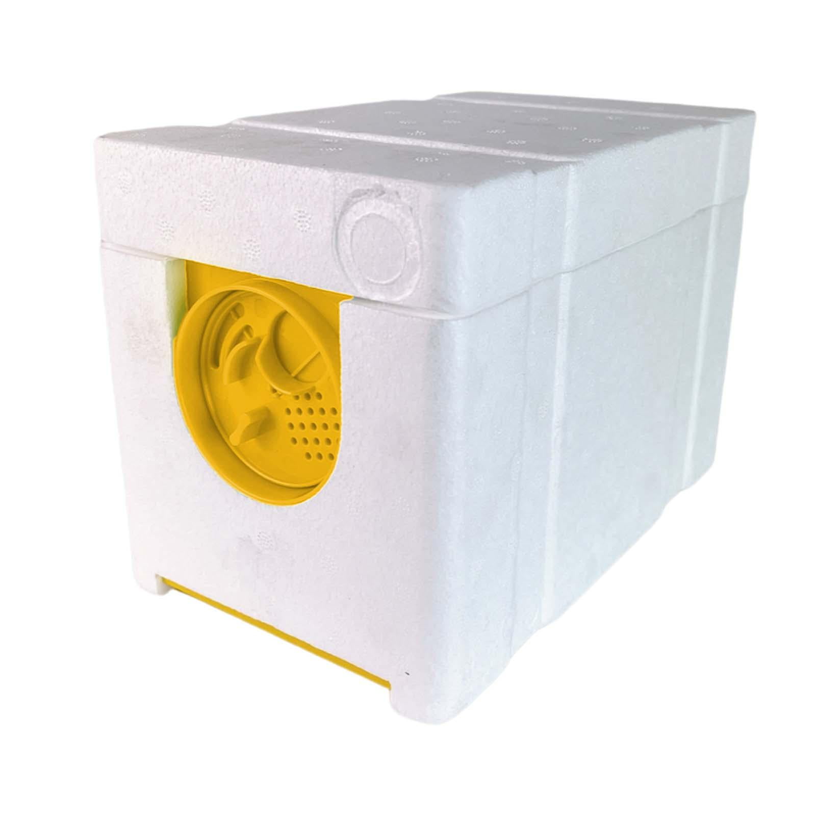 Fzaqwen Queen Bee Breeding Box,Queen Rearing NUC BeeHive Yellow Door ...