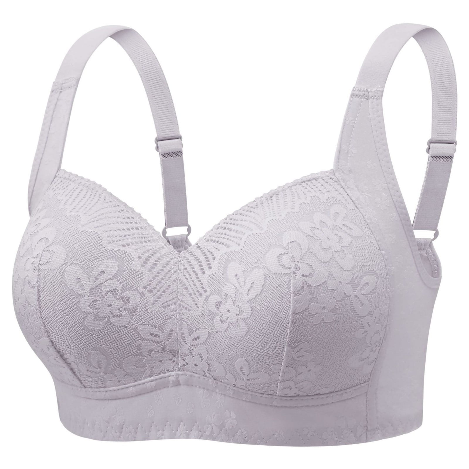 Fznquz Full Coverage Womens Bras Clearance under $5 No Wire Soft Push ...