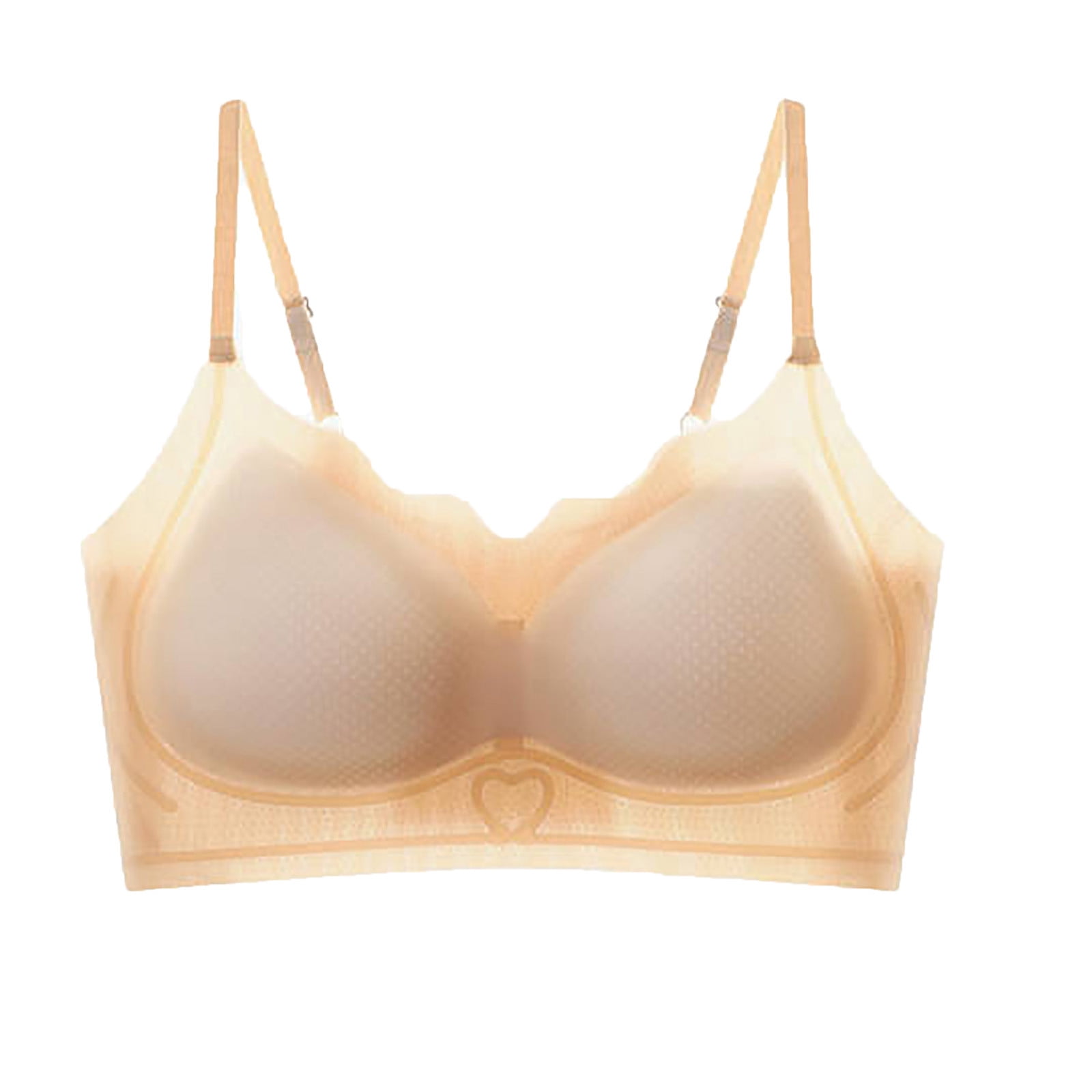 Blczomt Soft Plus Size Bras for Women Seamless Full Coverage Push Up ...