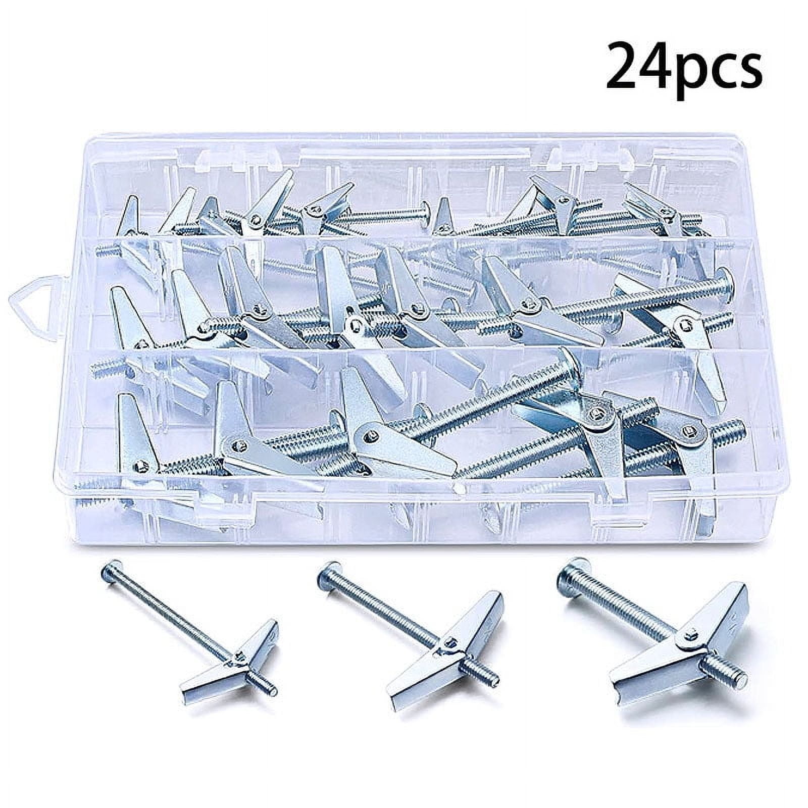 Fzsteel 24-Piece Switch Bolts and Wing Nut Hardware Kit for Drywall ...