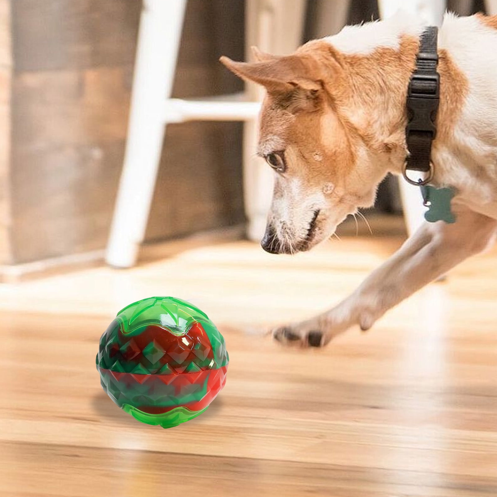 Fzsteel Christmas Themed Interactive Dog Toy with Sound and Light ...