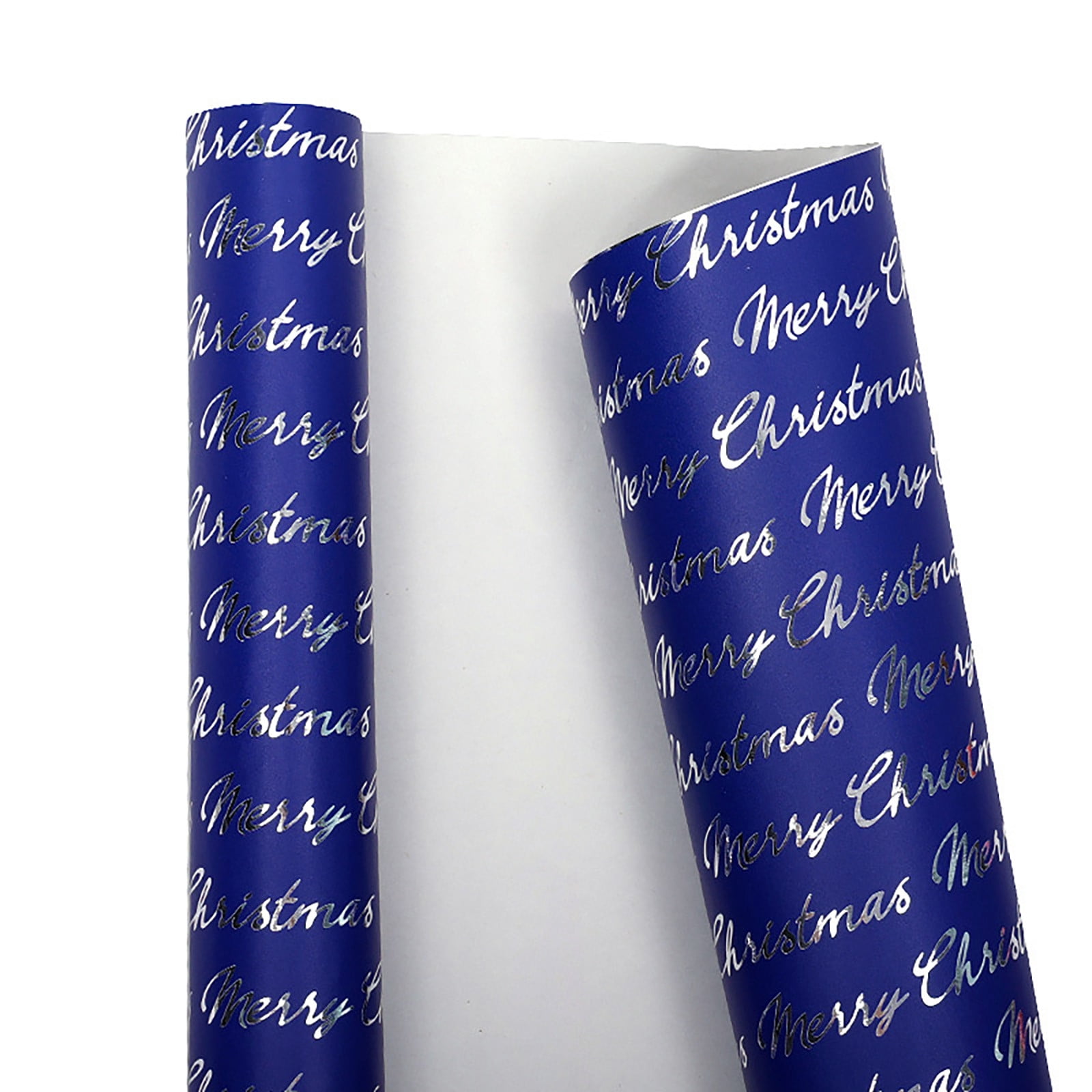 Fzsteel Christmas Wrapping Paper 3M Roll - Large Size 80GSM Thick Tear ...
