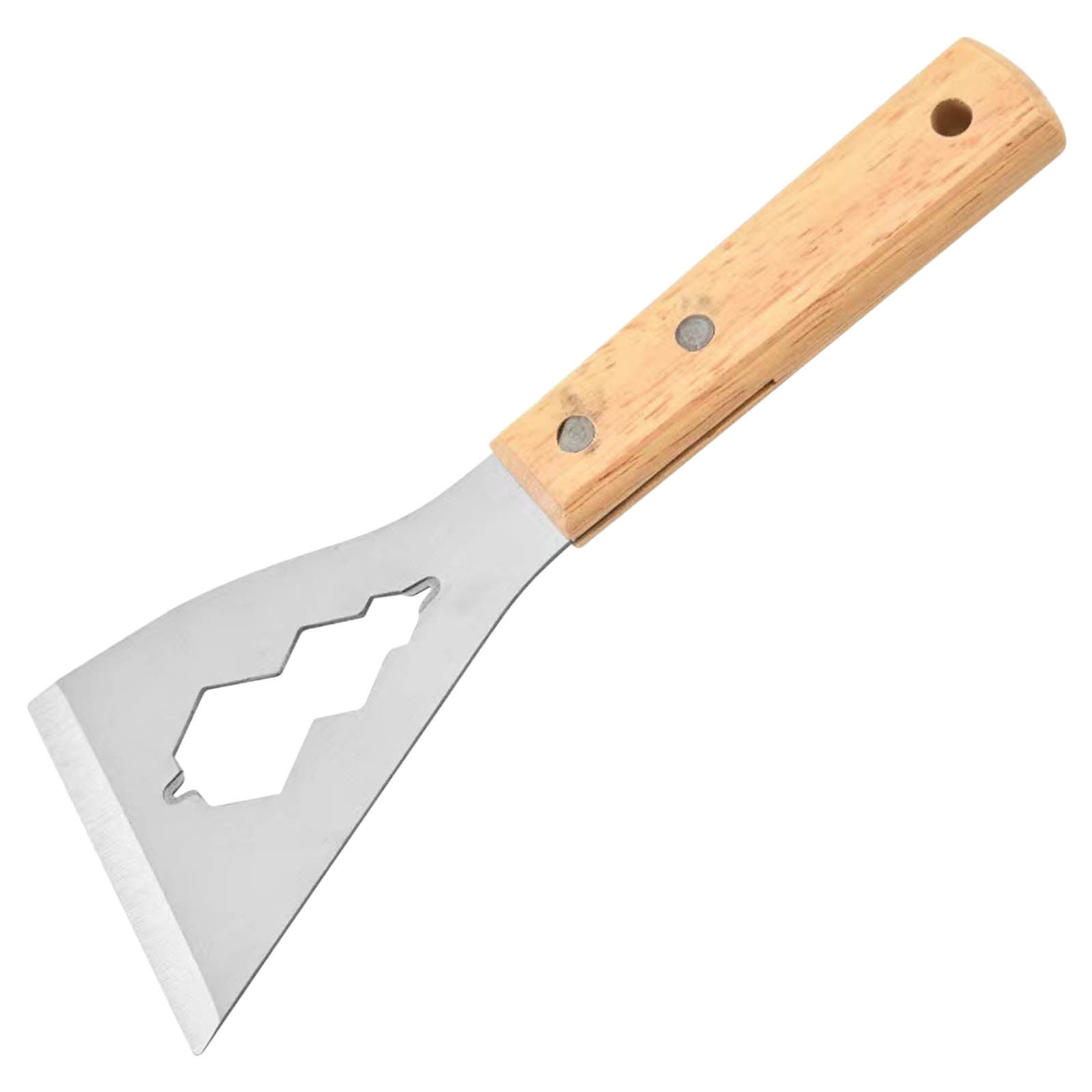 Fzsteel Hardware Multifunction Knife with Wooden Handle - Durable Steel ...