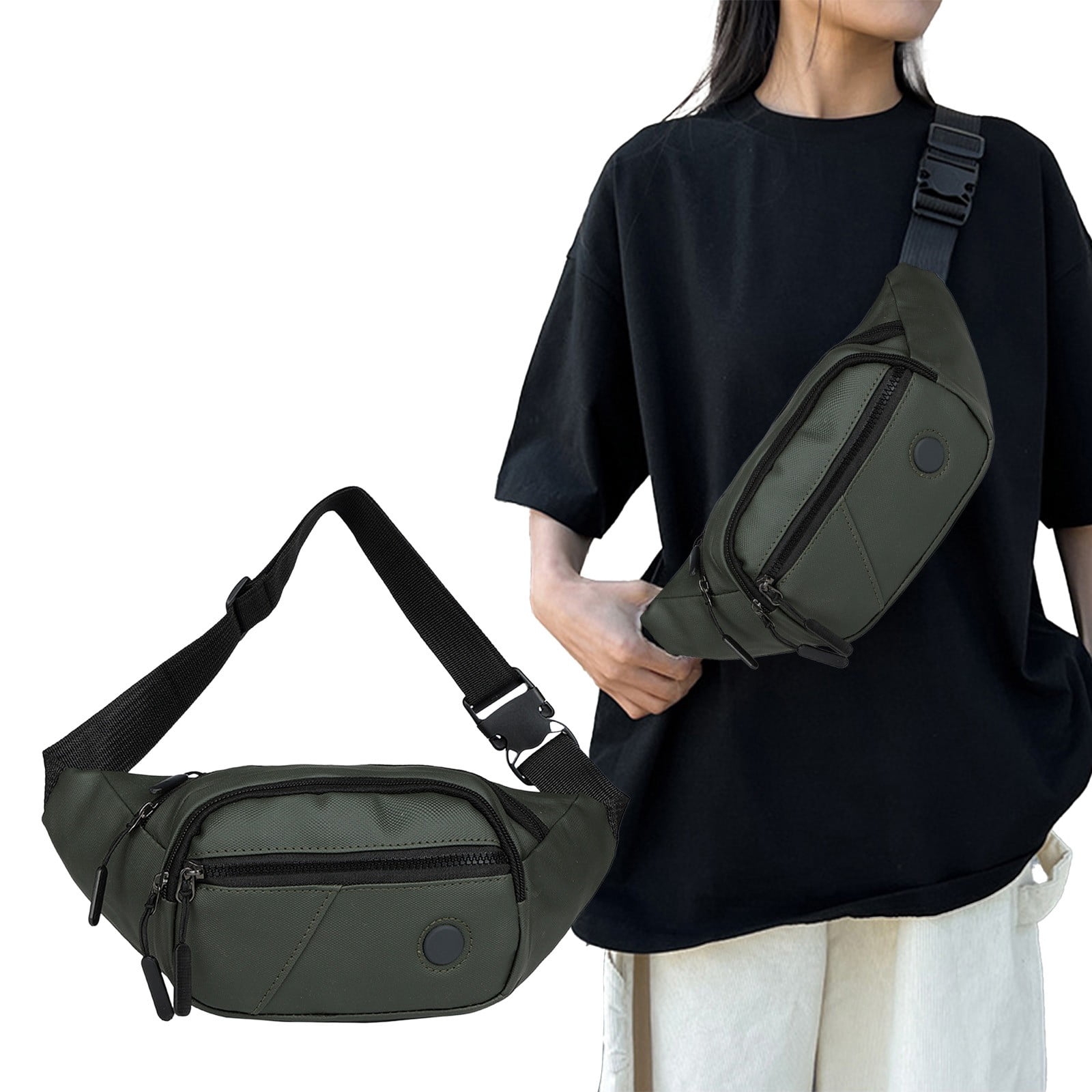 Fzsteel Men's Waterproof Lightweight Multifunctional Crossbody Bag ...