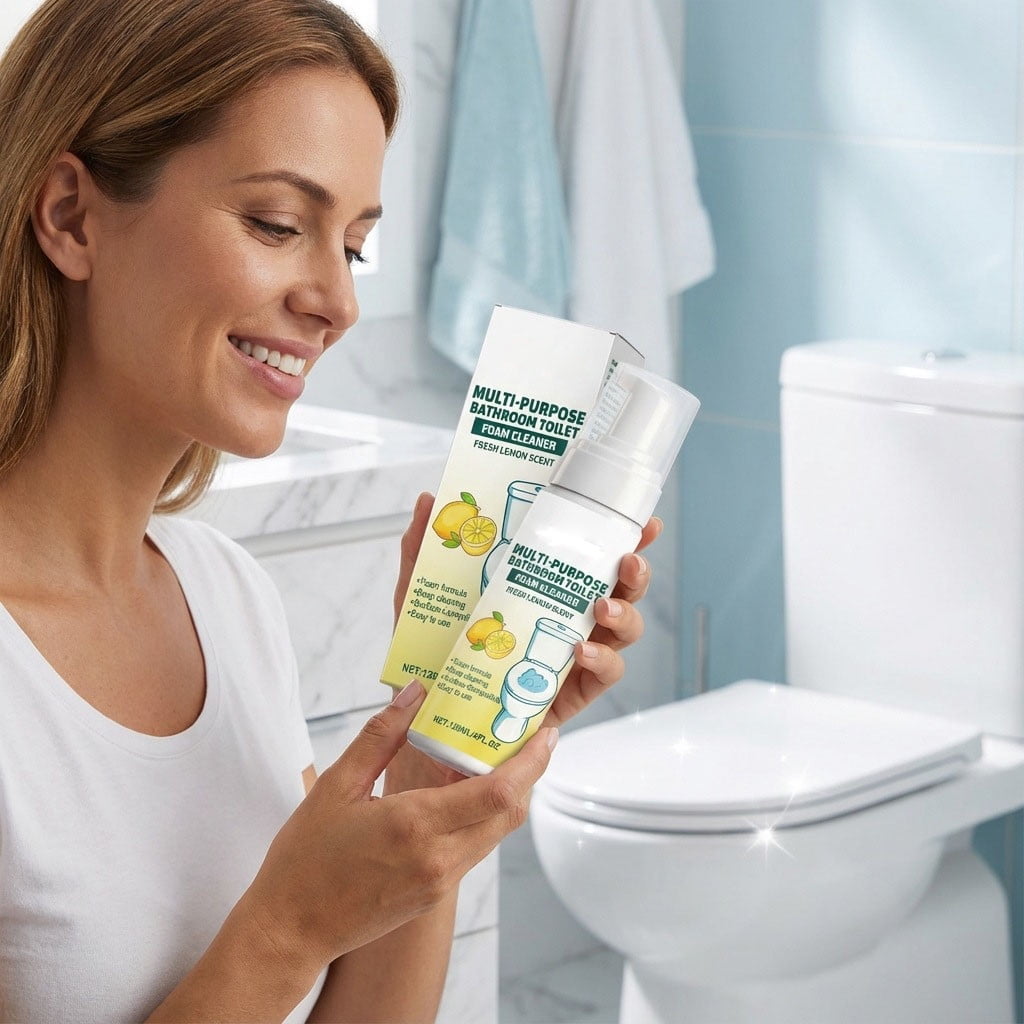 Fzsteel Powerful Advanced Toilet Bowl Cleaner for Home Use, Septic Safe ...