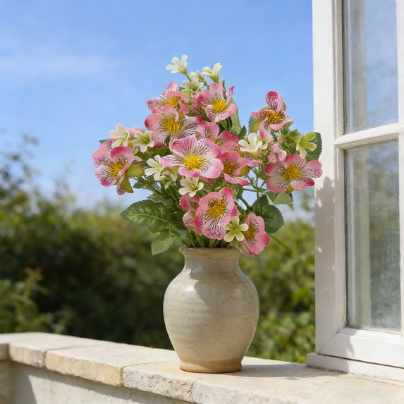 Fzsteel Realistic Artificial Flowers – Wedding & Home Decor, Elevates ...