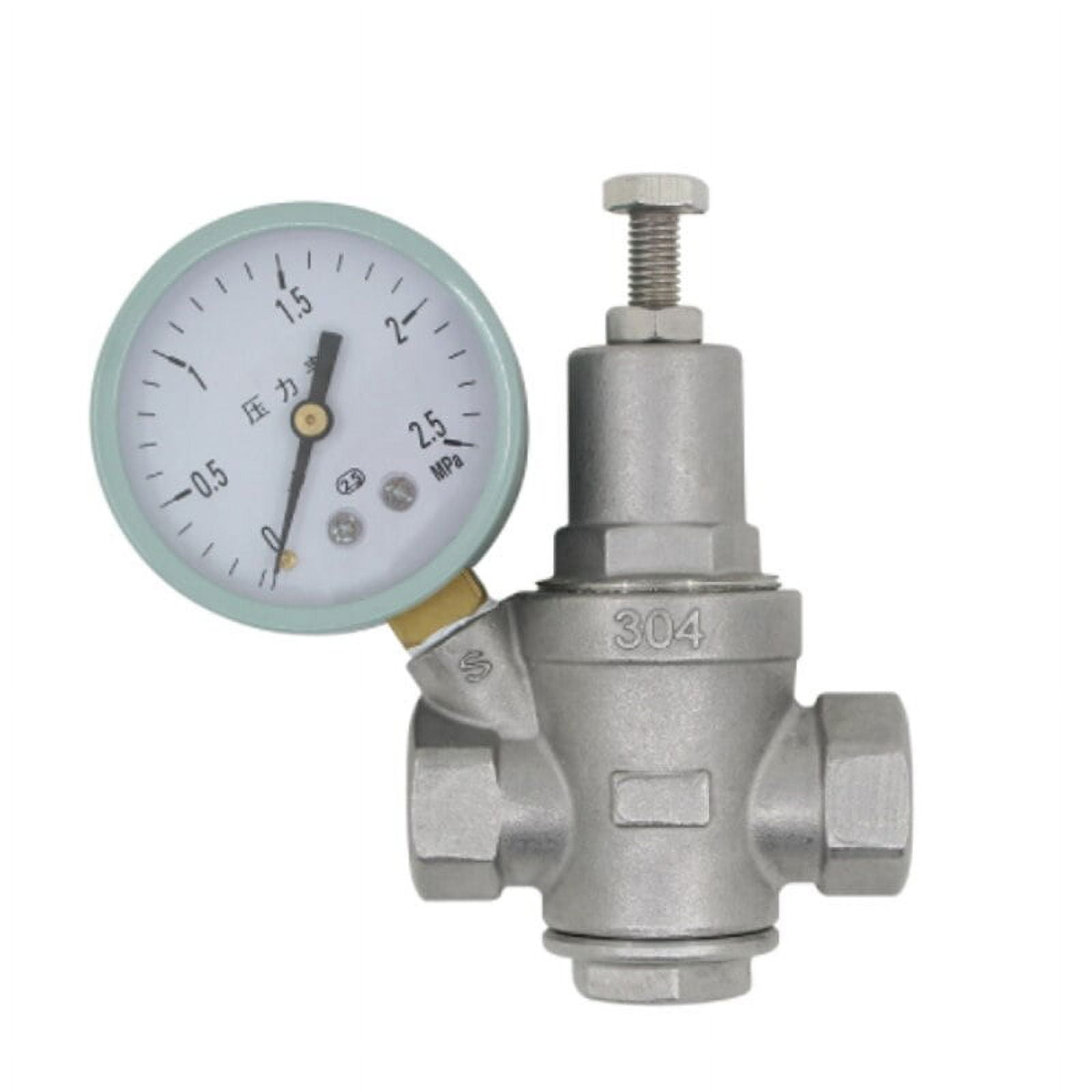 G 1/2" 3/4" 1" 2" Brass/Stainless steel Water Pressure Reducing ...