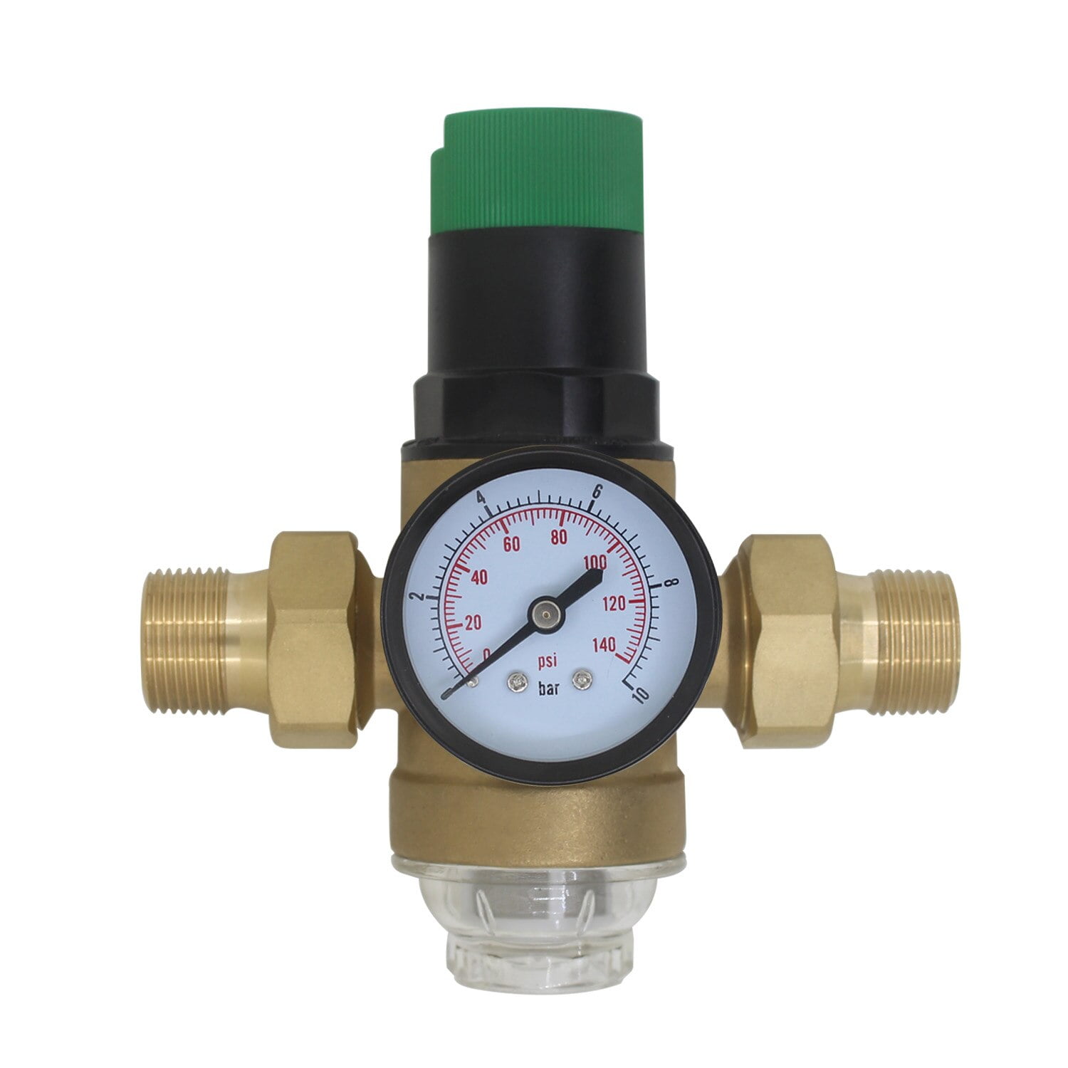 G 1/2" 3/4" 1" 2" Brass/Stainless steel Water Pressure Reducing ...