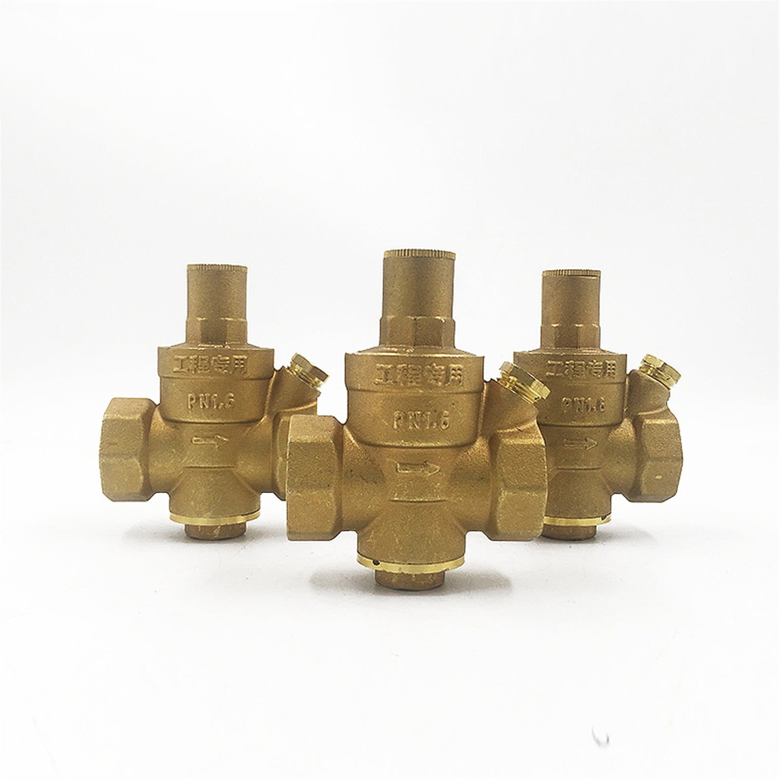 G 1/2" 3/4" 1" 2" Brass Water Pressure Reducing Maintaining Valve DN15 ...