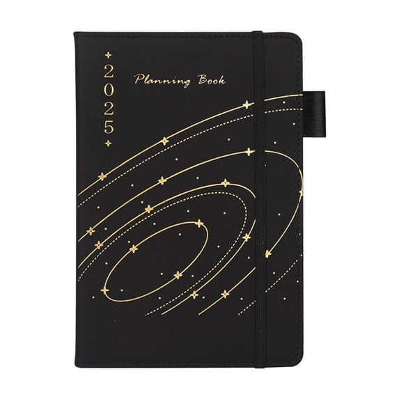 G 2025 Schedule Planner Notebook With English And Spanish Layout ...