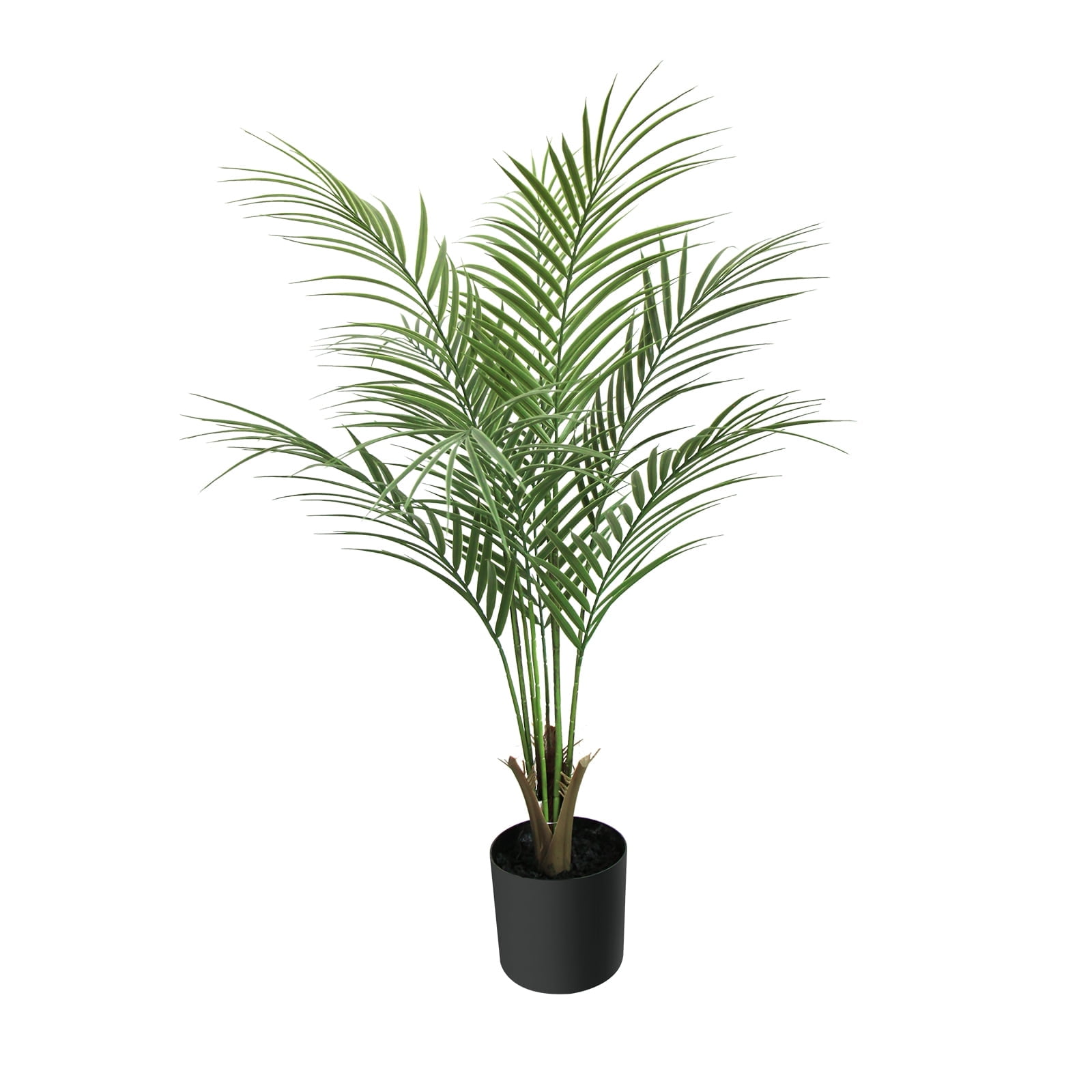 Chantoo 3FT Artificial Areca Palm Tree with Realistic Leaves, Faux ...