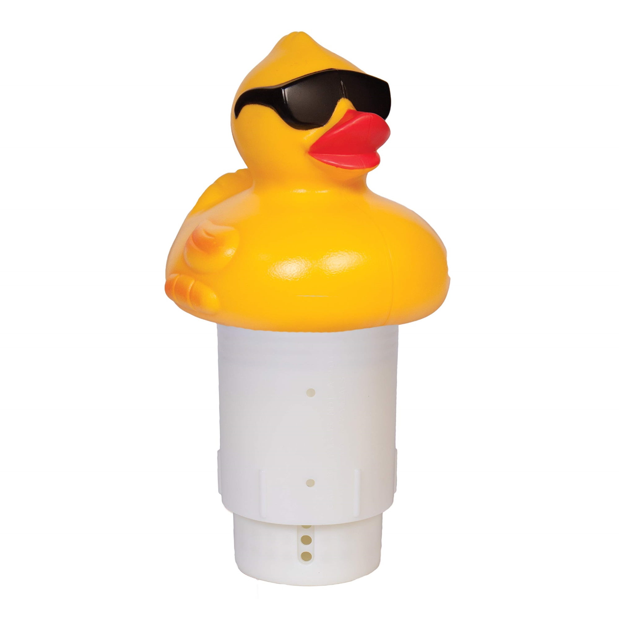 G.A.M.E. Derby Duck Large Pool Chlorinator for Above or In Ground Pools ...
