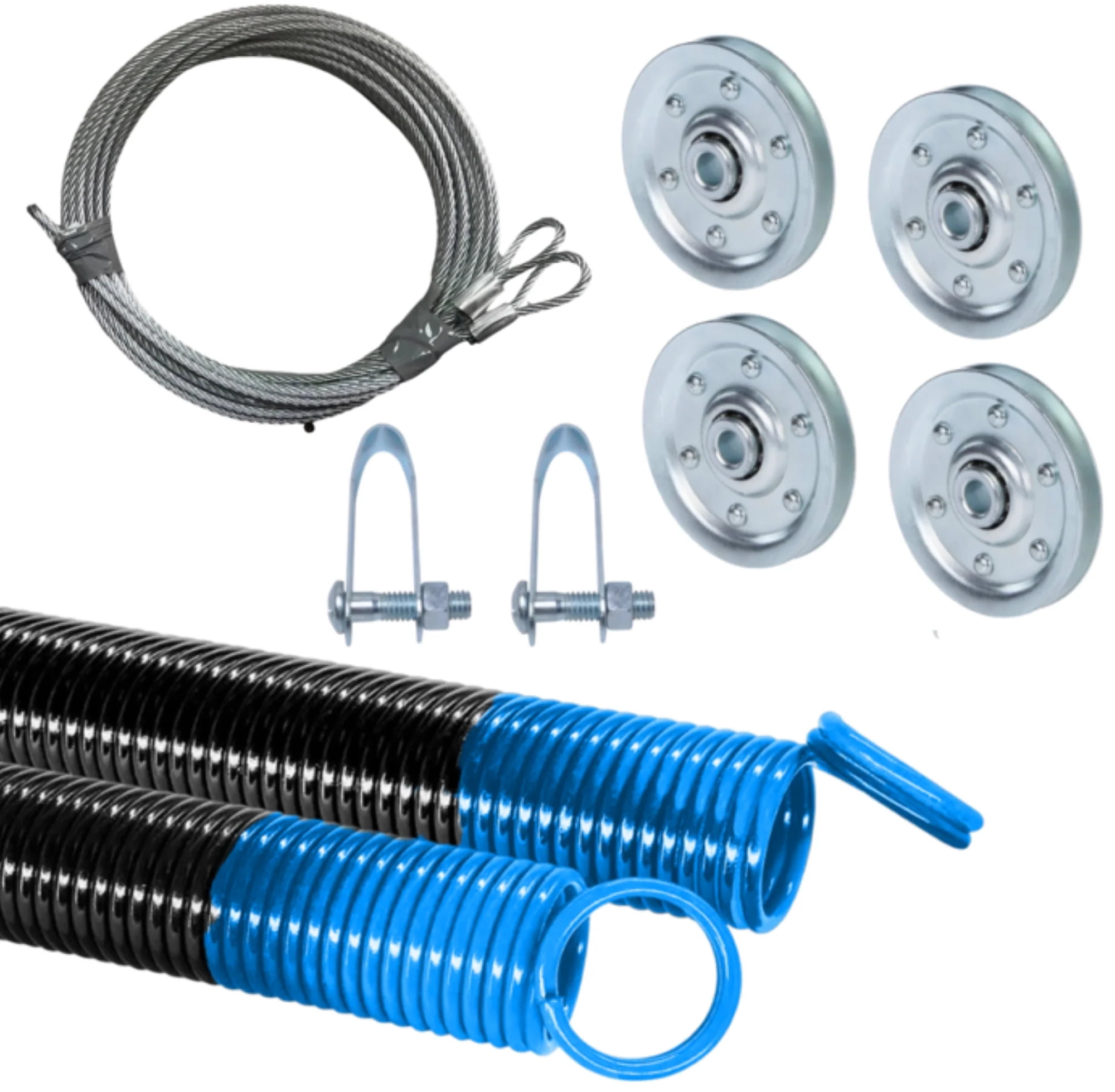 G.A.S. Hardware Heavy-Duty Double-Looped Garage Door Extension Springs ...