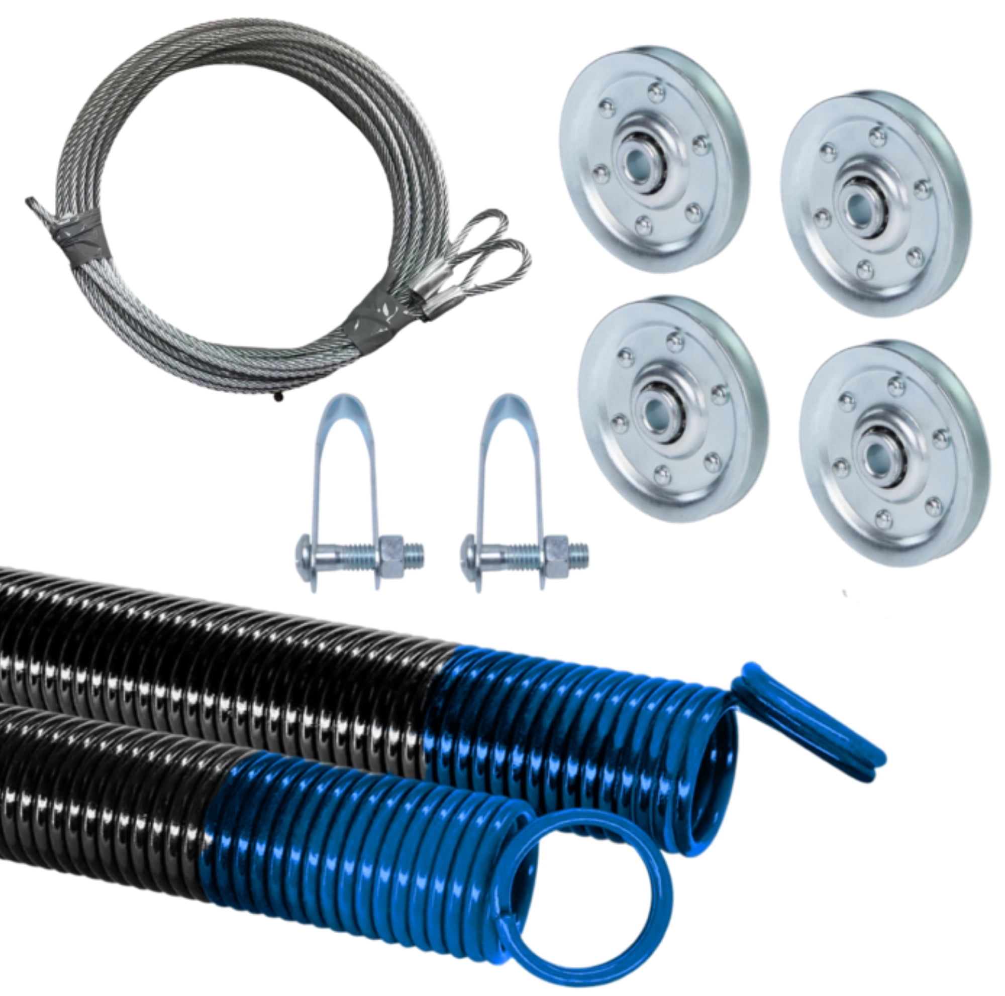 G.A.S. Hardware Heavy-Duty Double-Looped Garage Door Extension Springs ...