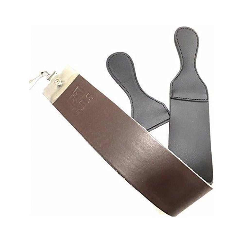 G.B.S 2-Stage Leather Strop Sharpening Strap Knife Sharpener - Walmart.com
