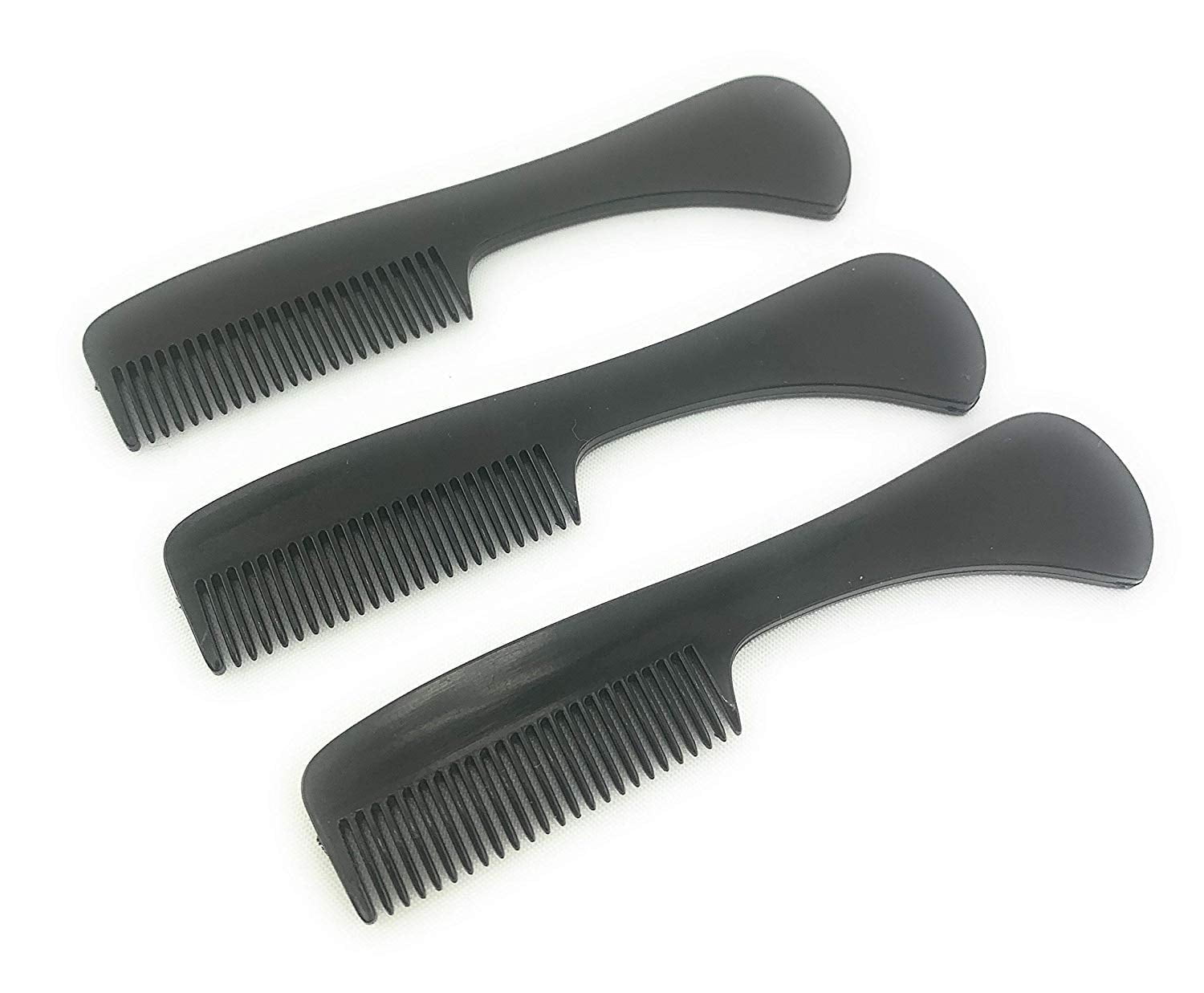 G.B.S Beard Mustache Comb MCB 3 Pack-Extra Small. Unbreakable Fine ...