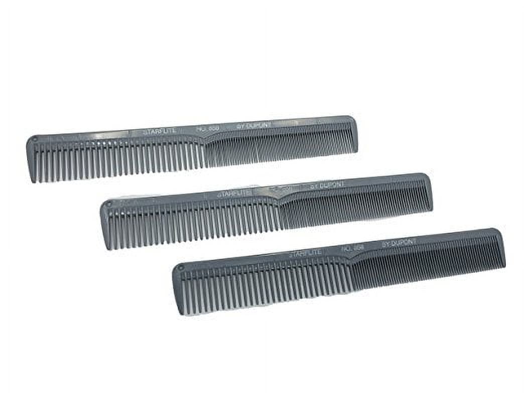G.B.S Dupont Starflite Style Comb, Soft Teeth Combs - Pack Of 3 ...