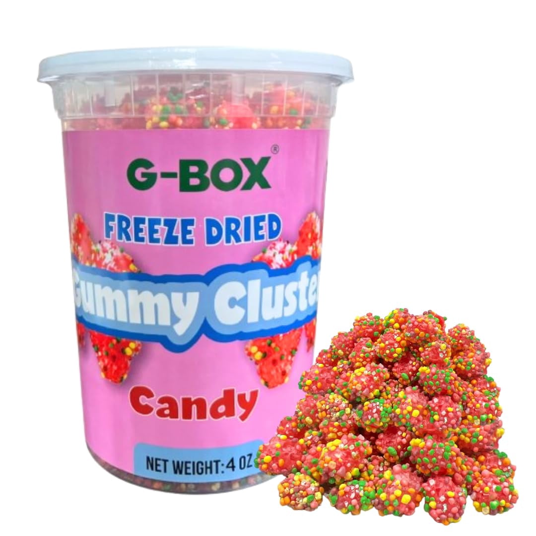 G-BOX TMH1 4 OZ Freeze Dried Gummy Clusters, TikTok Trend Items, Freeze ...