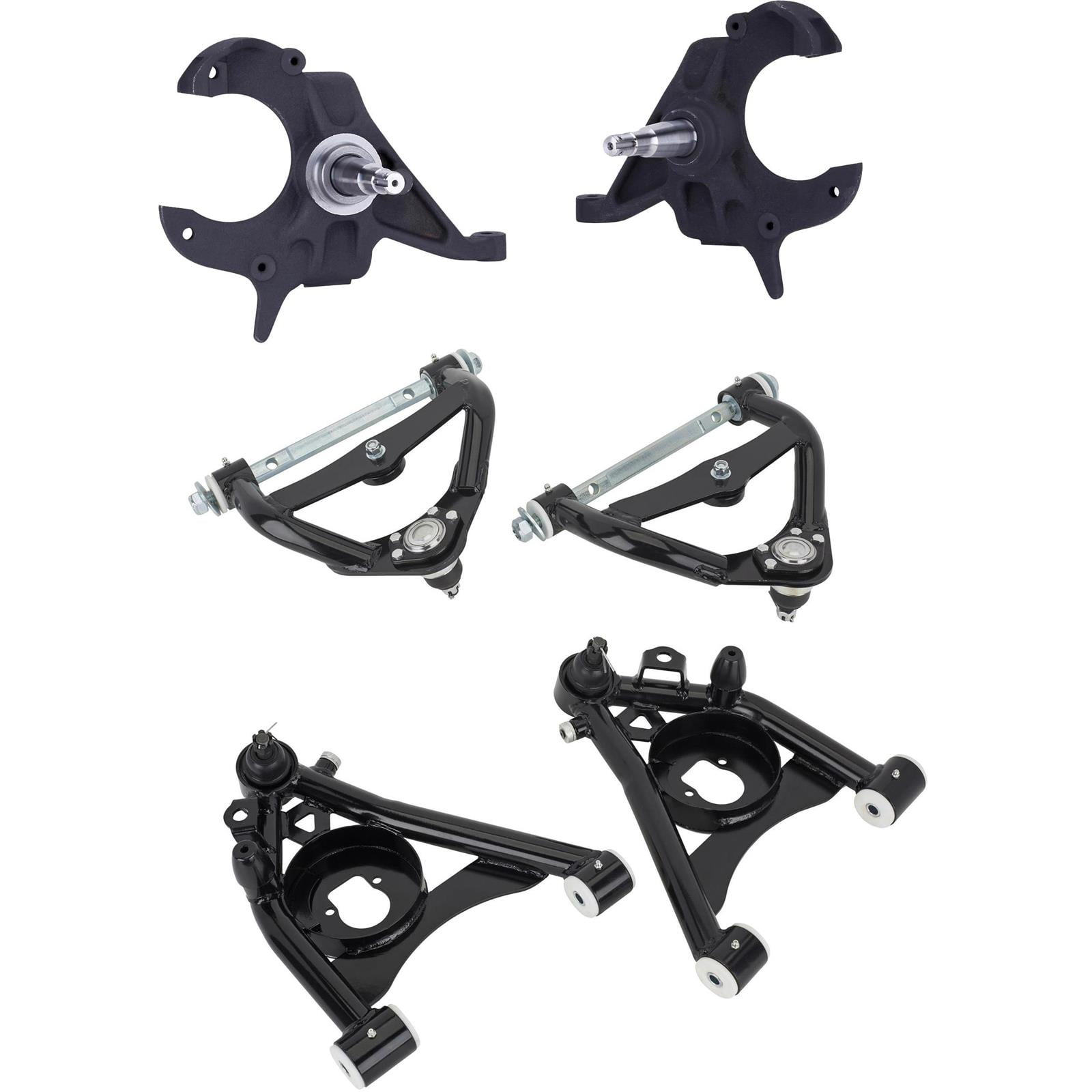 G-Body Upper, Lower Control Arm and 2" S10 Drop Spindles - Walmart.com
