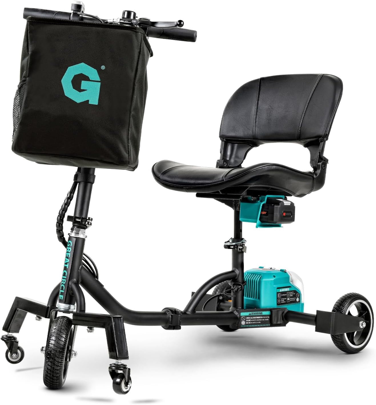 G Brand Folding Mobility Scooter - 48V 2Ah Removable Battery ...