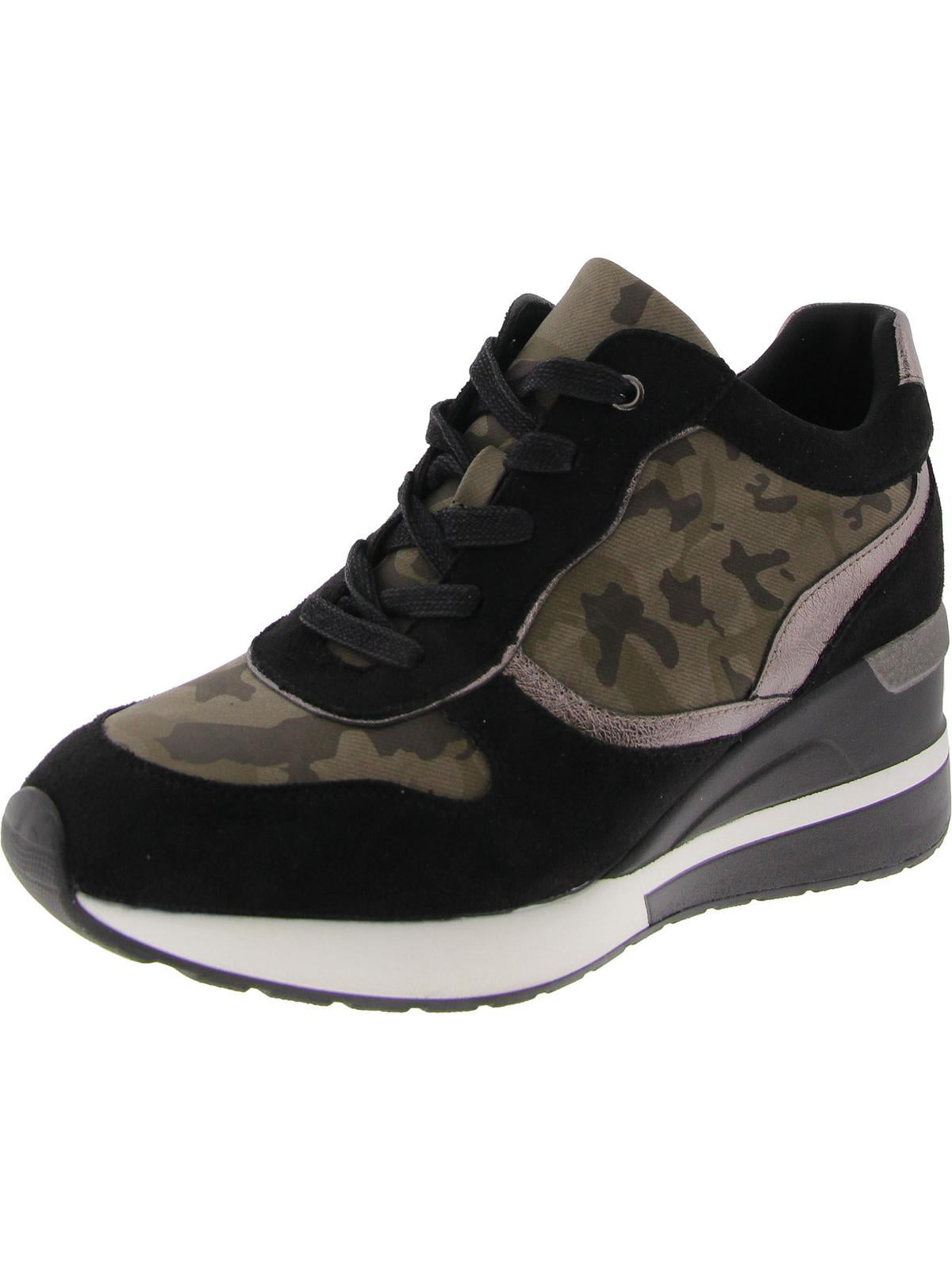 GC Shoes Womens Canali Faux Suede Snake Print Fashion Sneakers ...