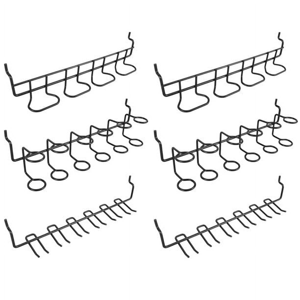 G.CORE 6 Piece Peg Board Holders & Rack for Screwdriver Piler Multi ...