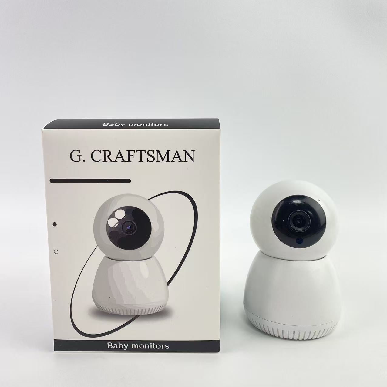 G. CRAFTSMAN Baby monitors,Indoor security camera -2K 360 ° WiFi home ...
