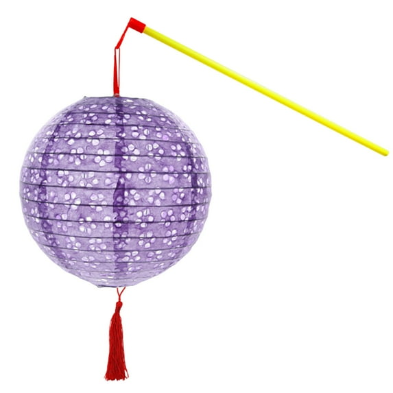 G Chinese Paper Lantern With Led Light Hollow Out Hanging Decoration ...